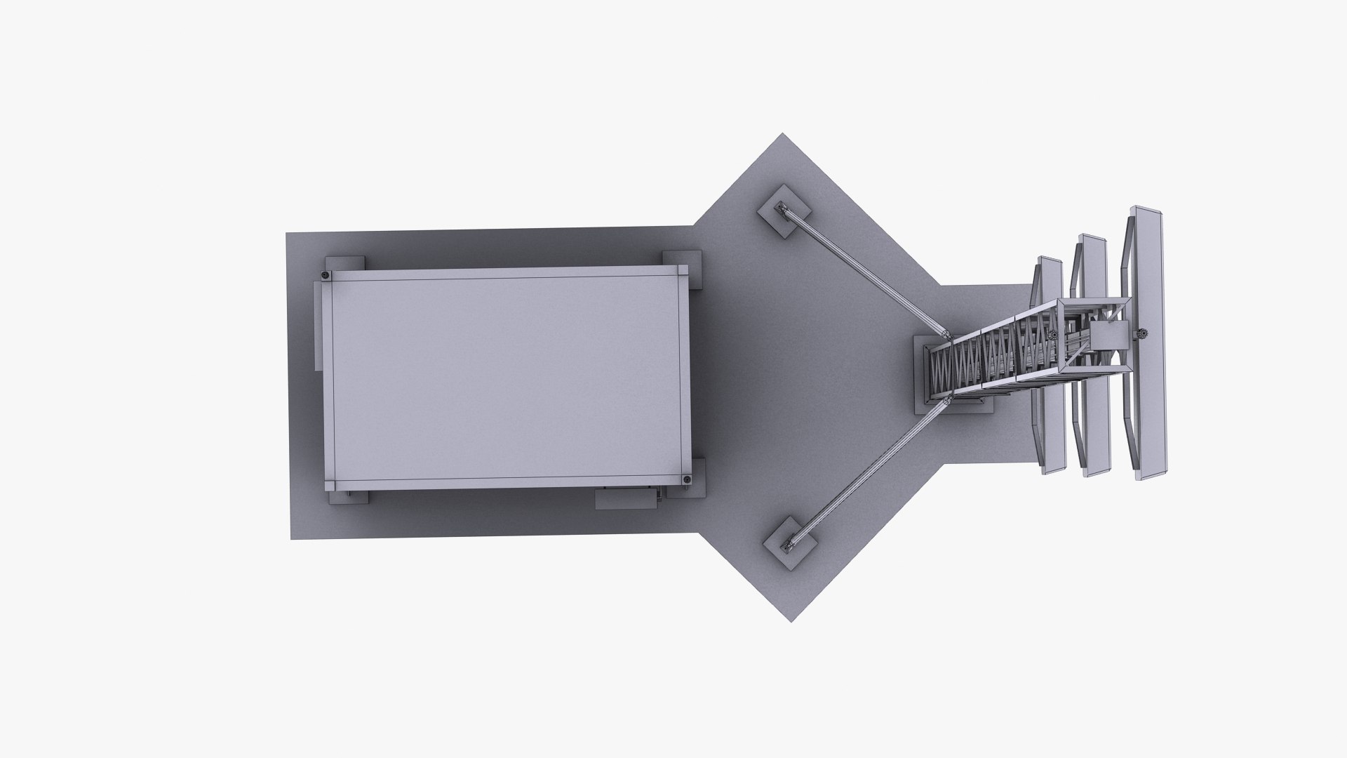 Glide Path Beacon ILS 3D Model - TurboSquid 1936750