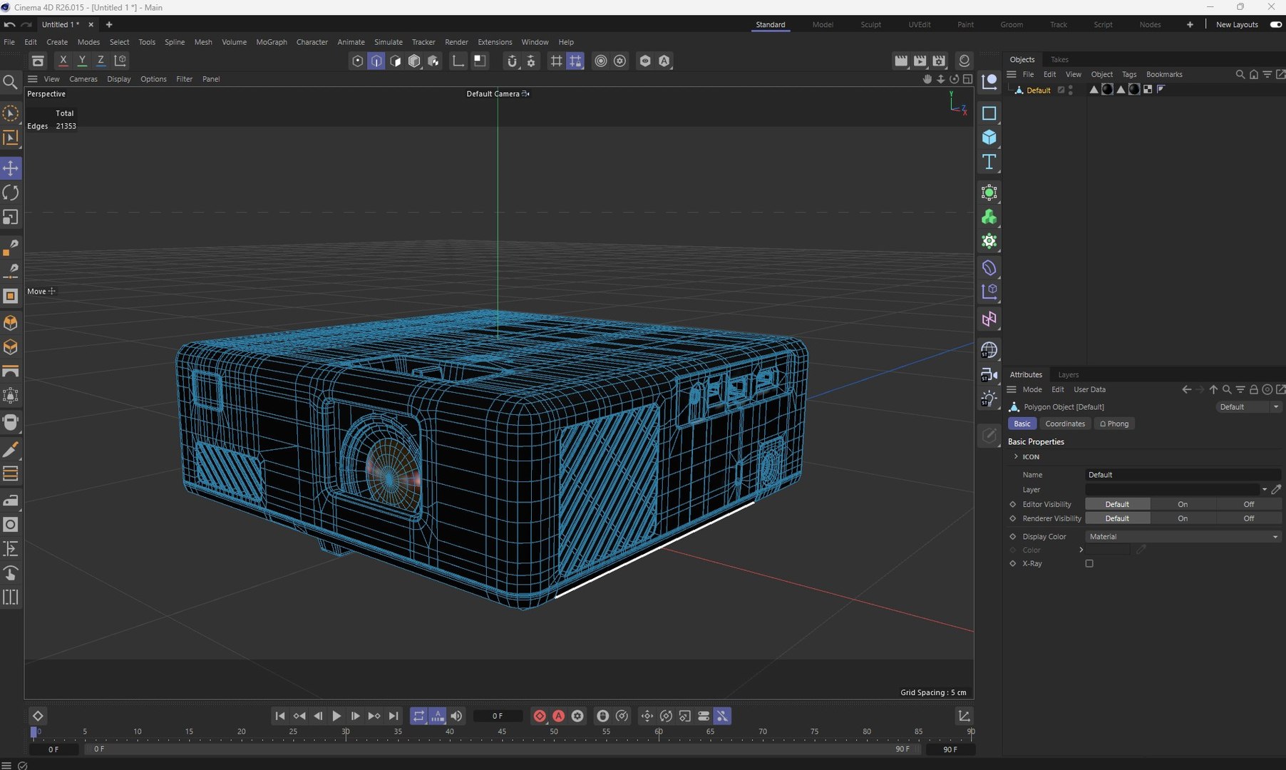 Epson EpiqVision Mini EF-11 Laser Projection TV 3D Model - TurboSquid ...