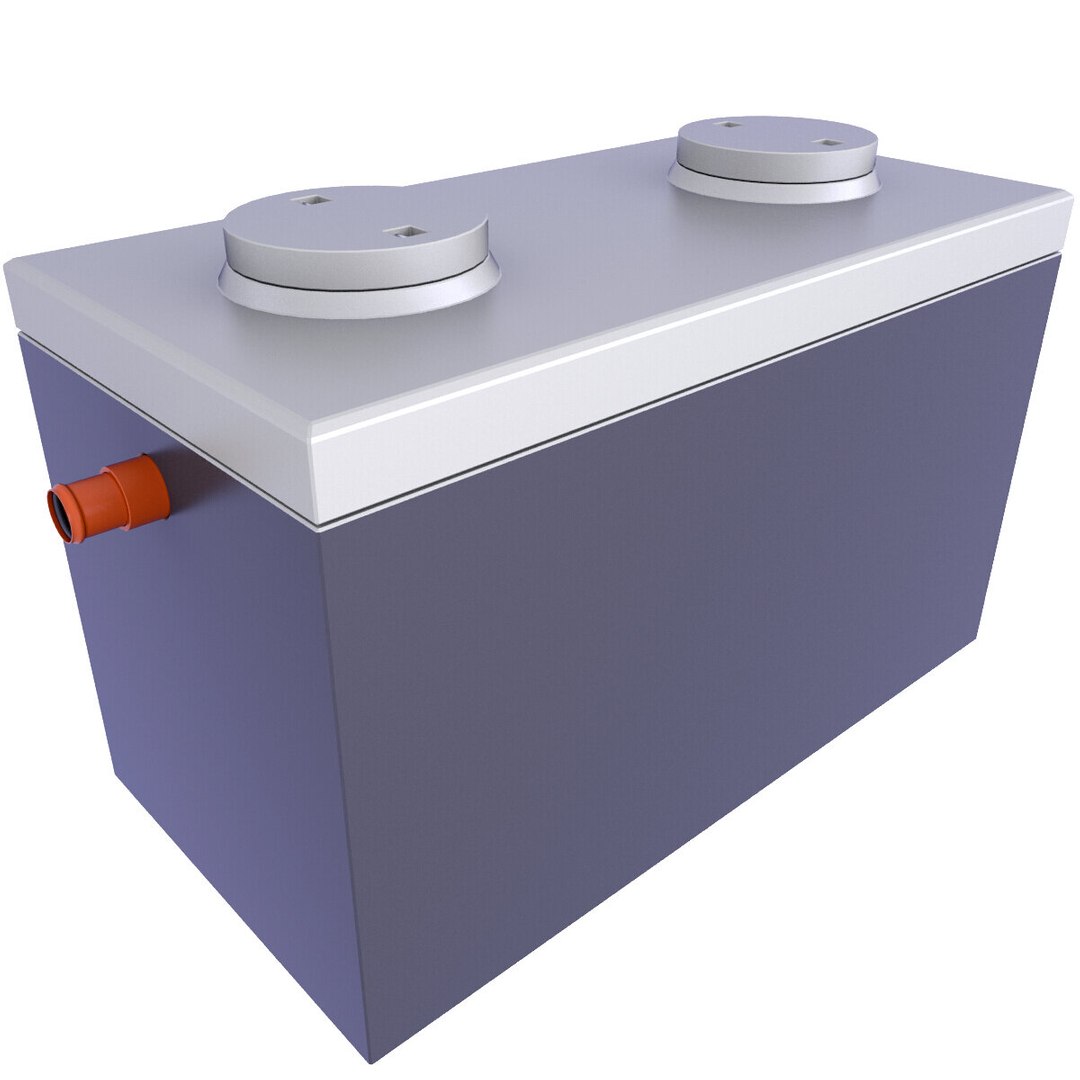 3D Concrete Precast Septic Tank 10 - TurboSquid 1758116