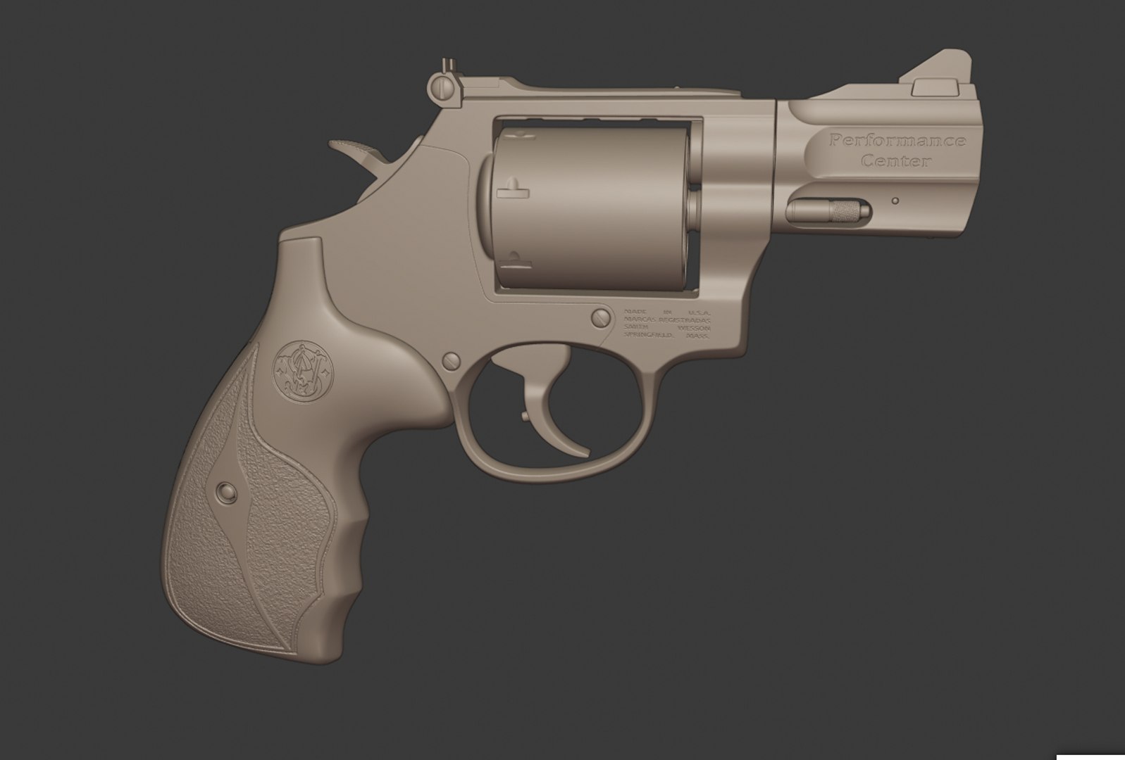357 Magnum 3D Model - TurboSquid 1536529