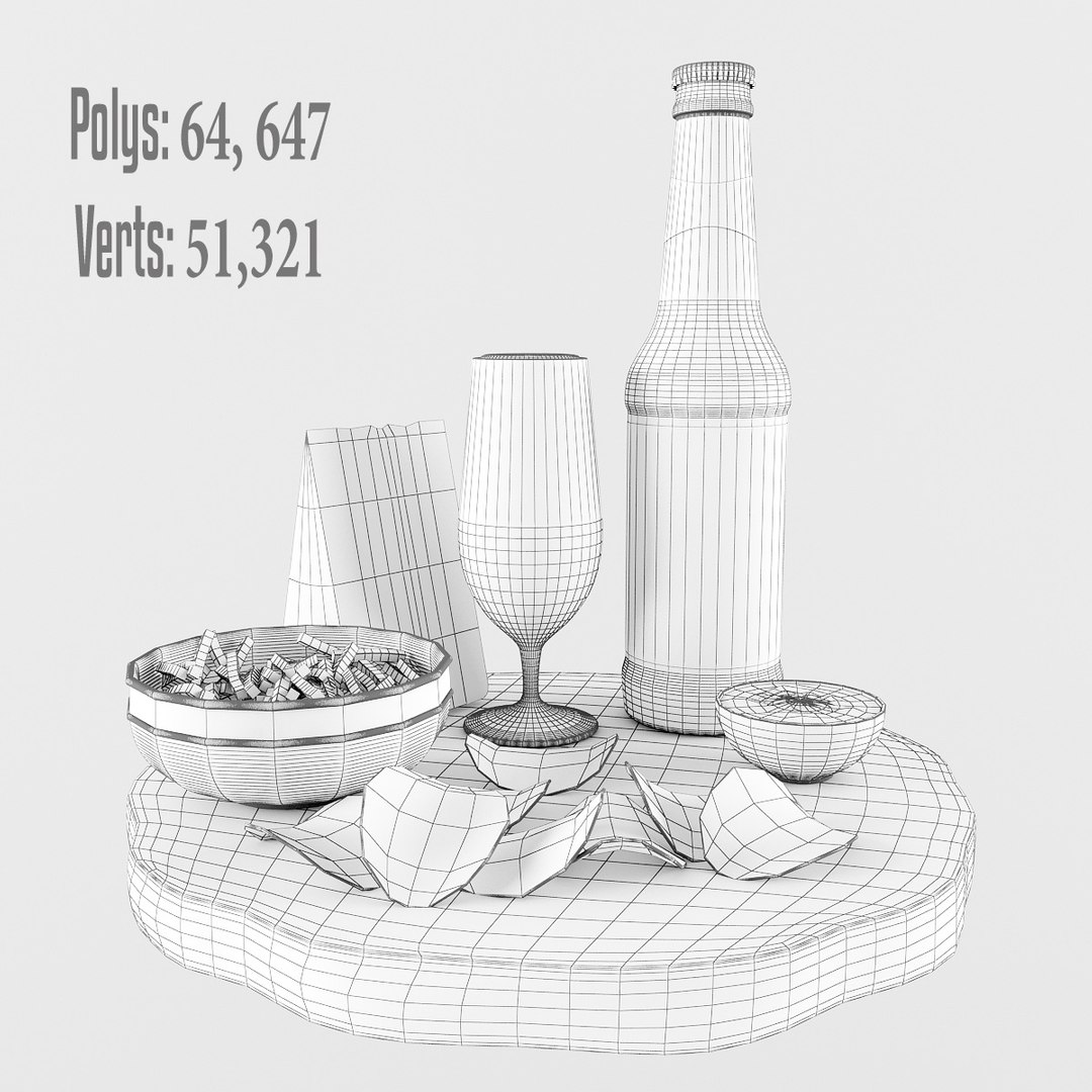 3d Beer Model