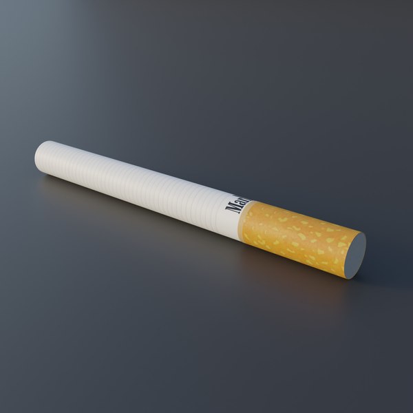 Free 3D Cigarette Low Poly model - TurboSquid 1990655