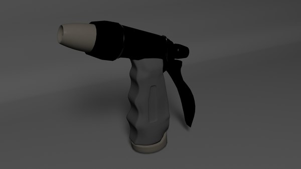 3D spray nozzle - TurboSquid 1317408