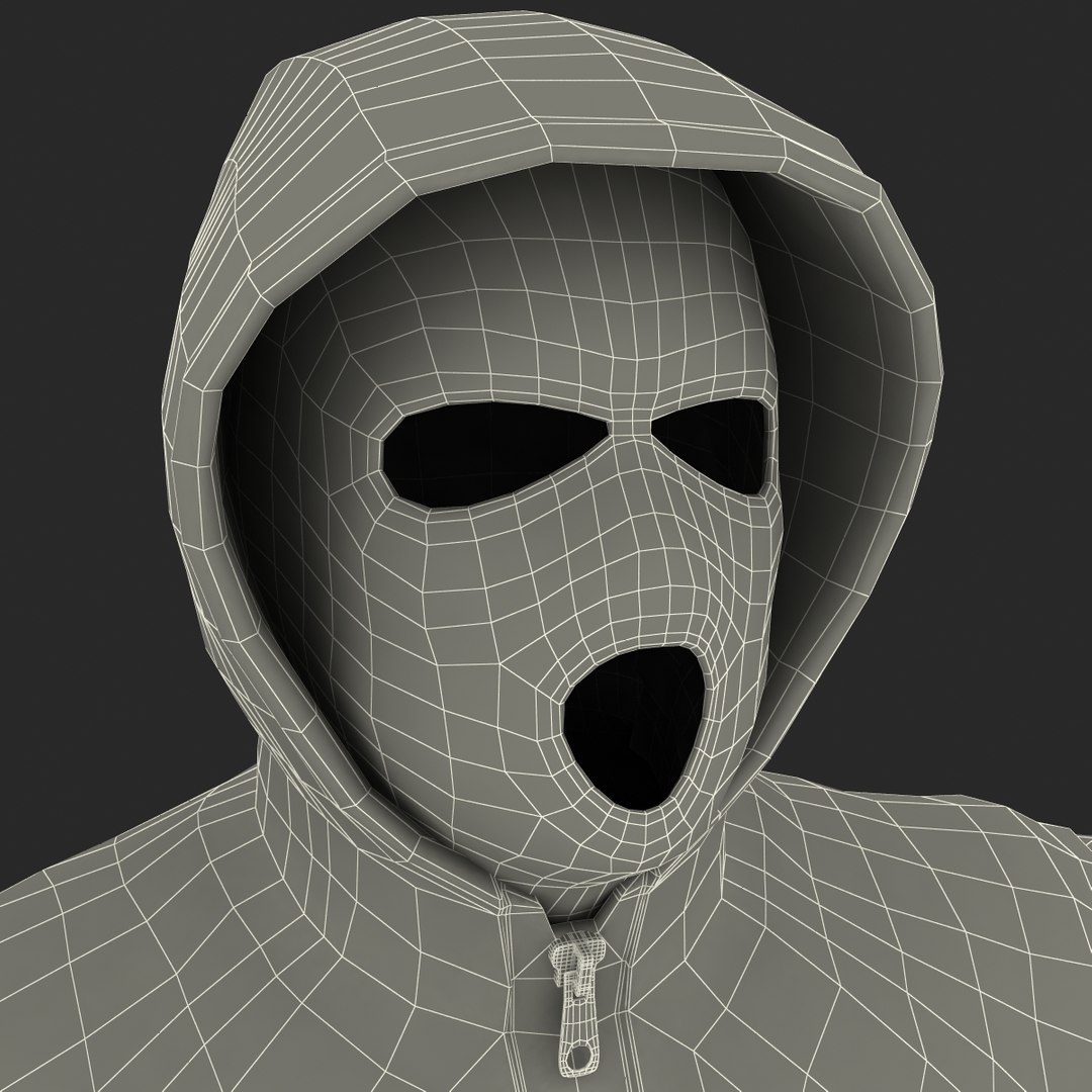 3d model robber clothes
