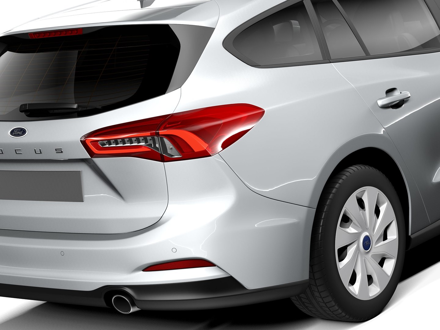 Ford Focus Wagon Trend 2019 3D Model - TurboSquid 2224134