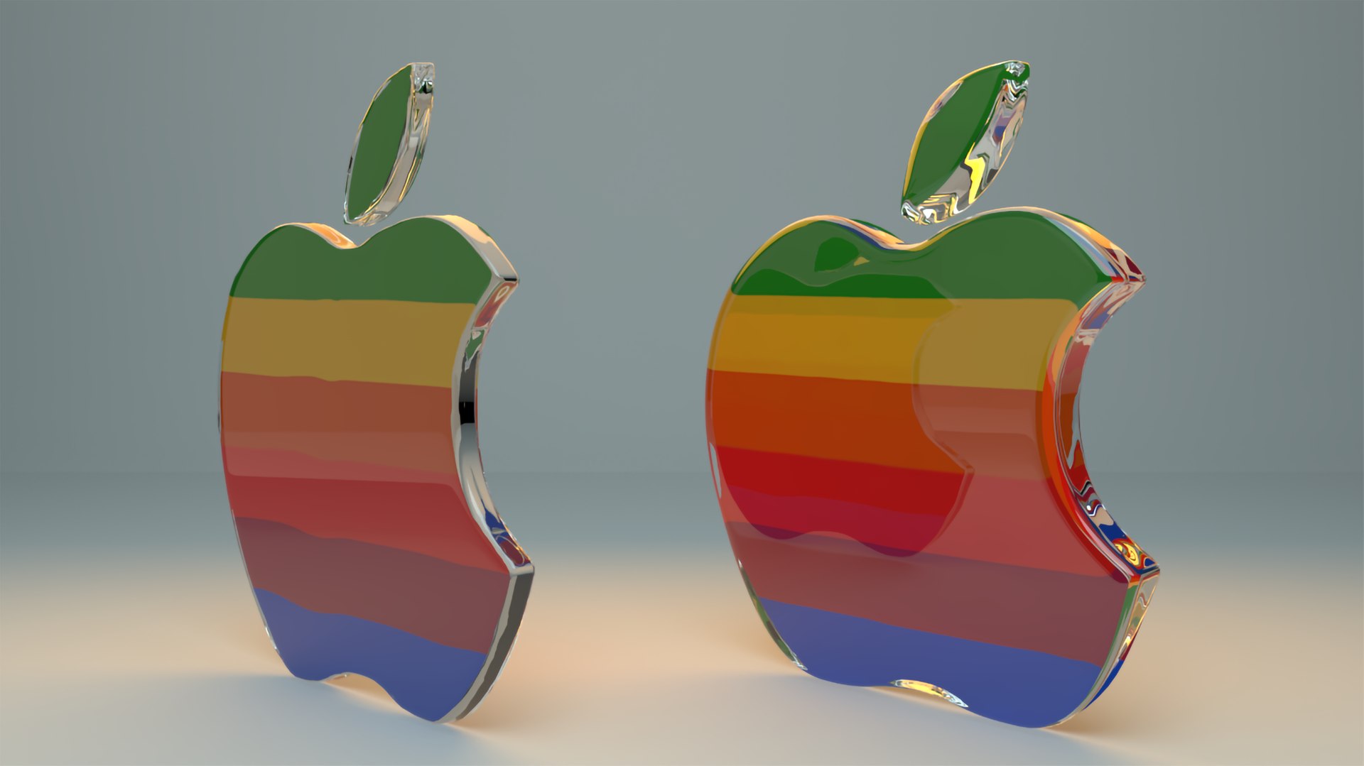 Apple Logo 3D Model - TurboSquid 2151466