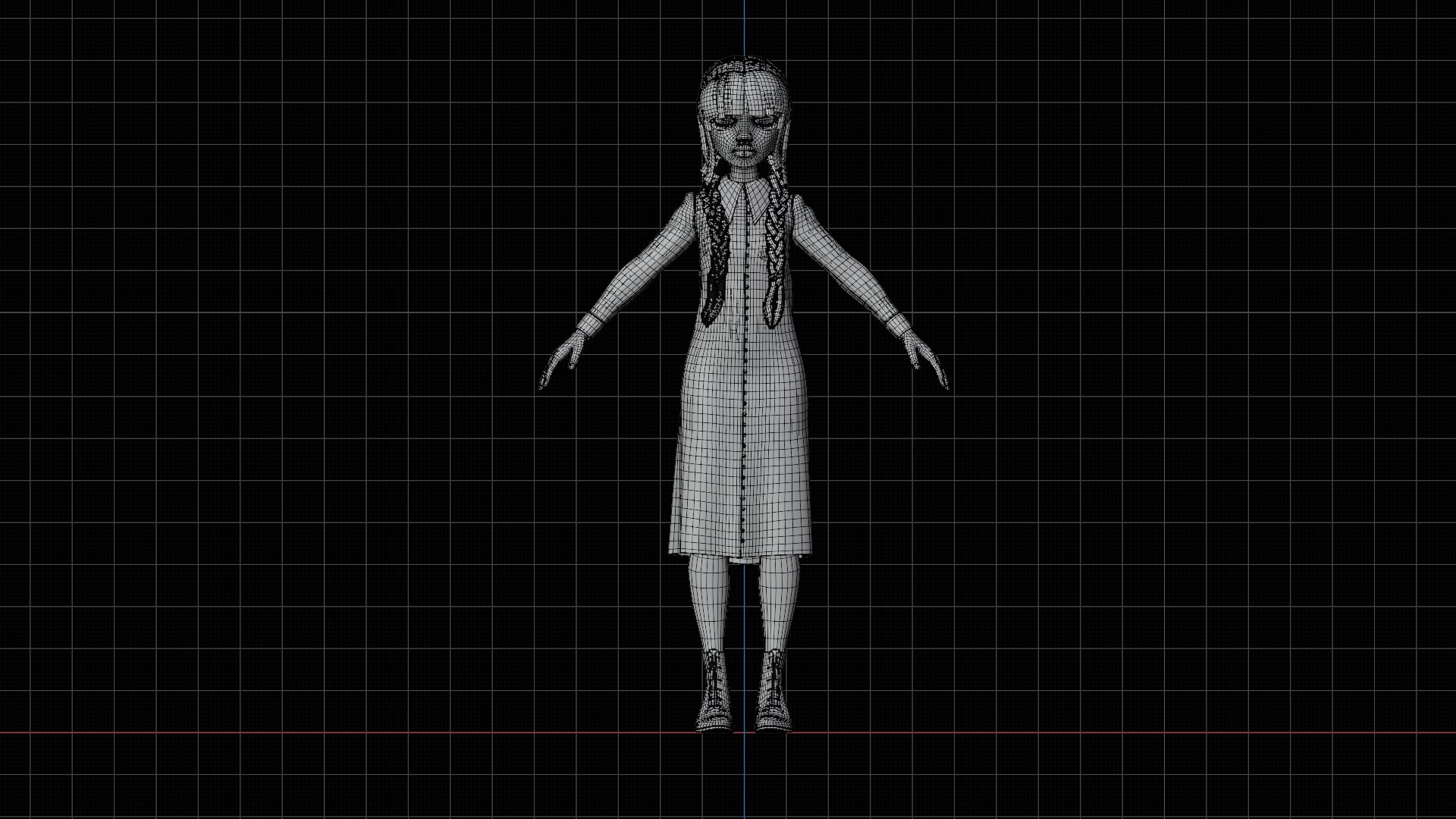 Modular Stylized Character Wendy 3D - TurboSquid 2327416