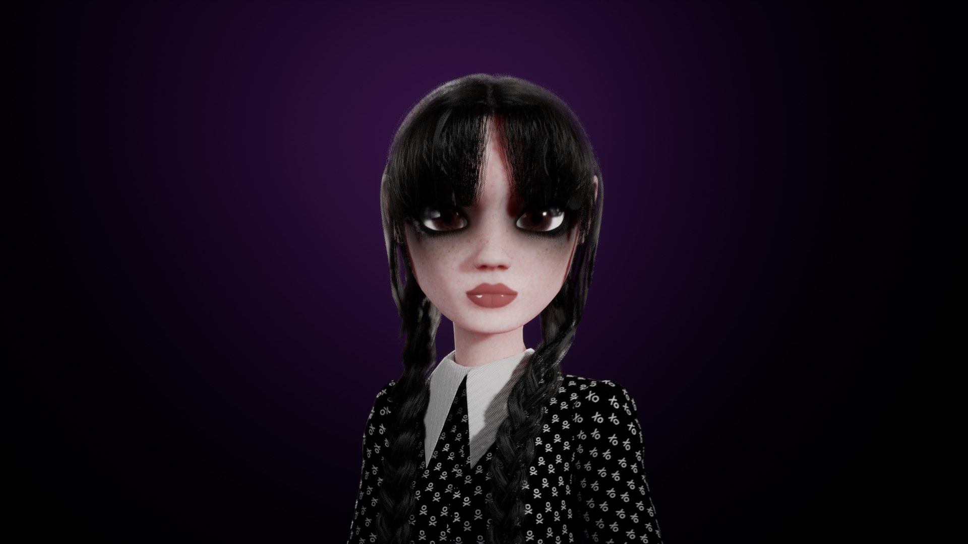 Modular Stylized Character Wendy 3D - TurboSquid 2327416