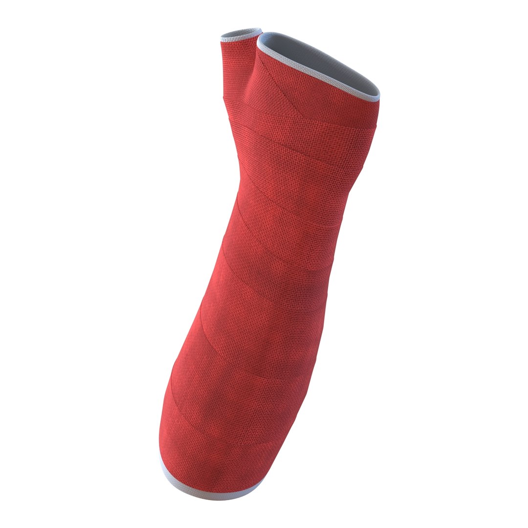 orthopedic cast arm 3d 3ds