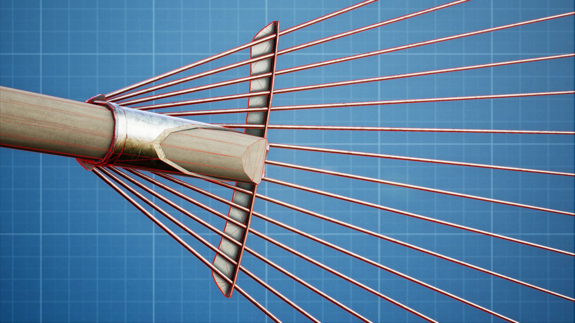 Garden rake 3D model - TurboSquid 1215279