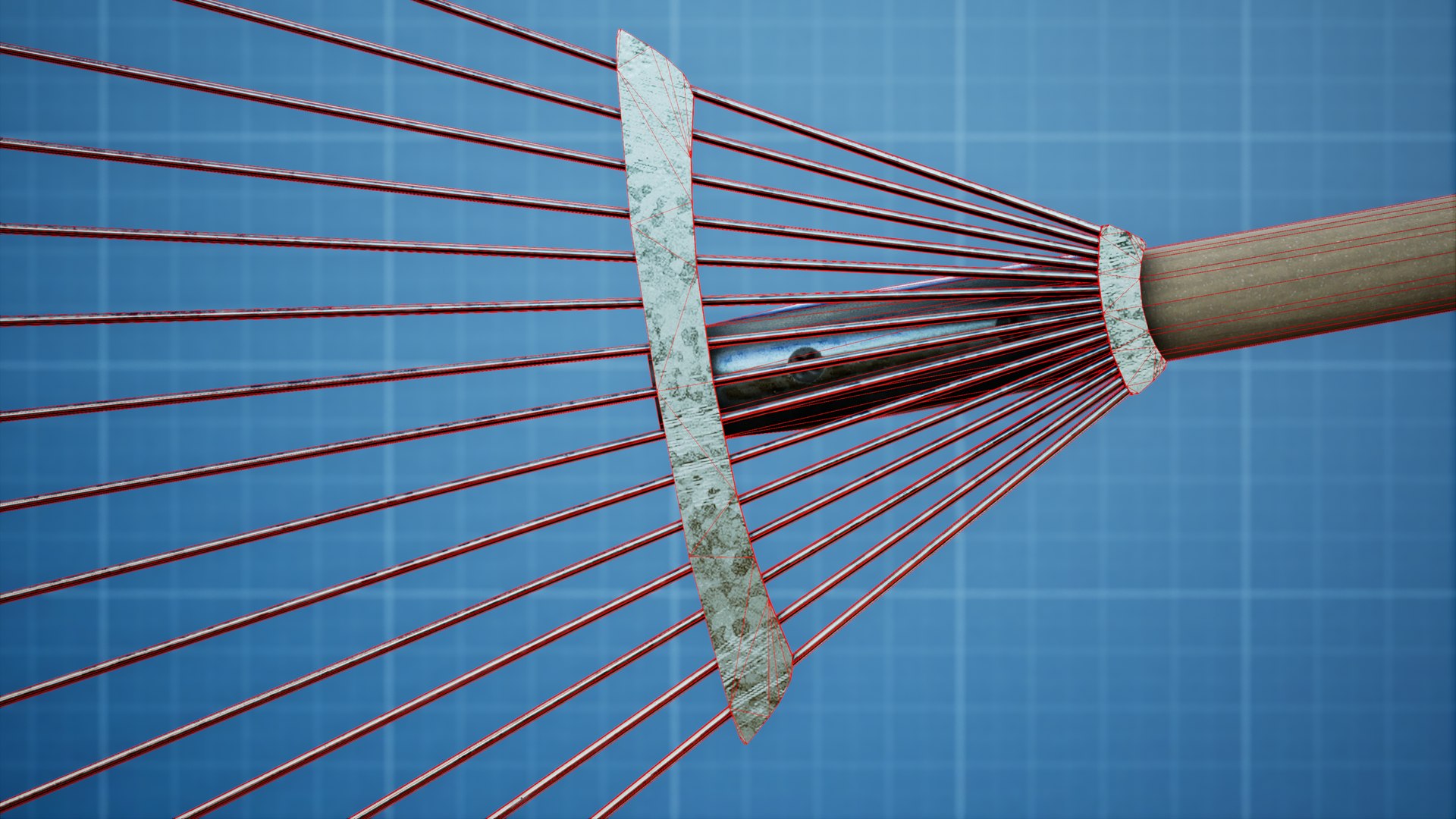 Garden rake 3D model - TurboSquid 1215279