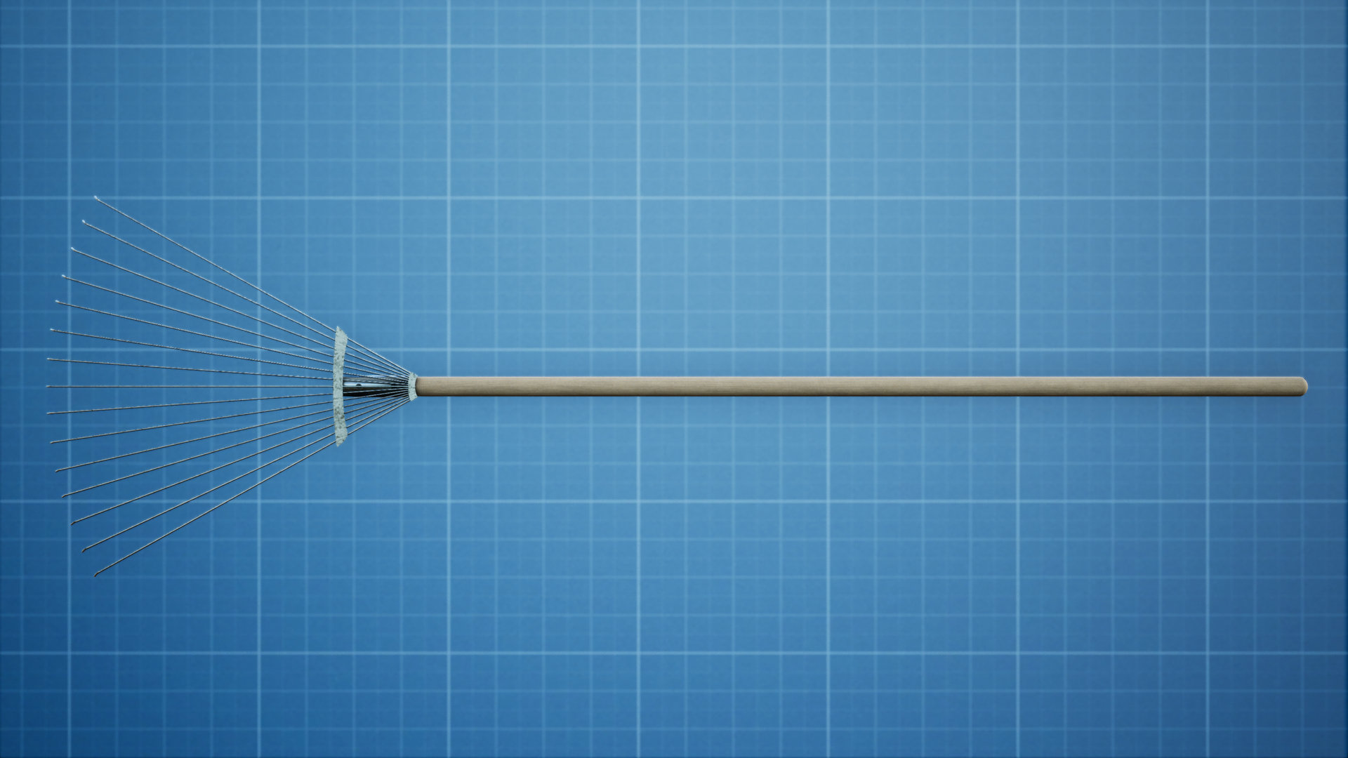 Garden rake 3D model - TurboSquid 1215279