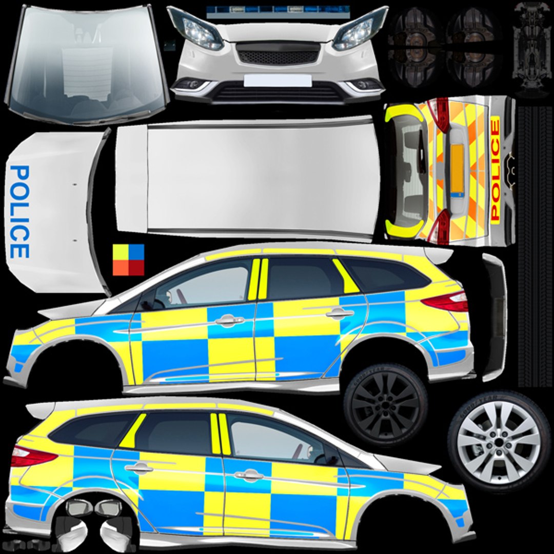 Max Uk Police Wagon