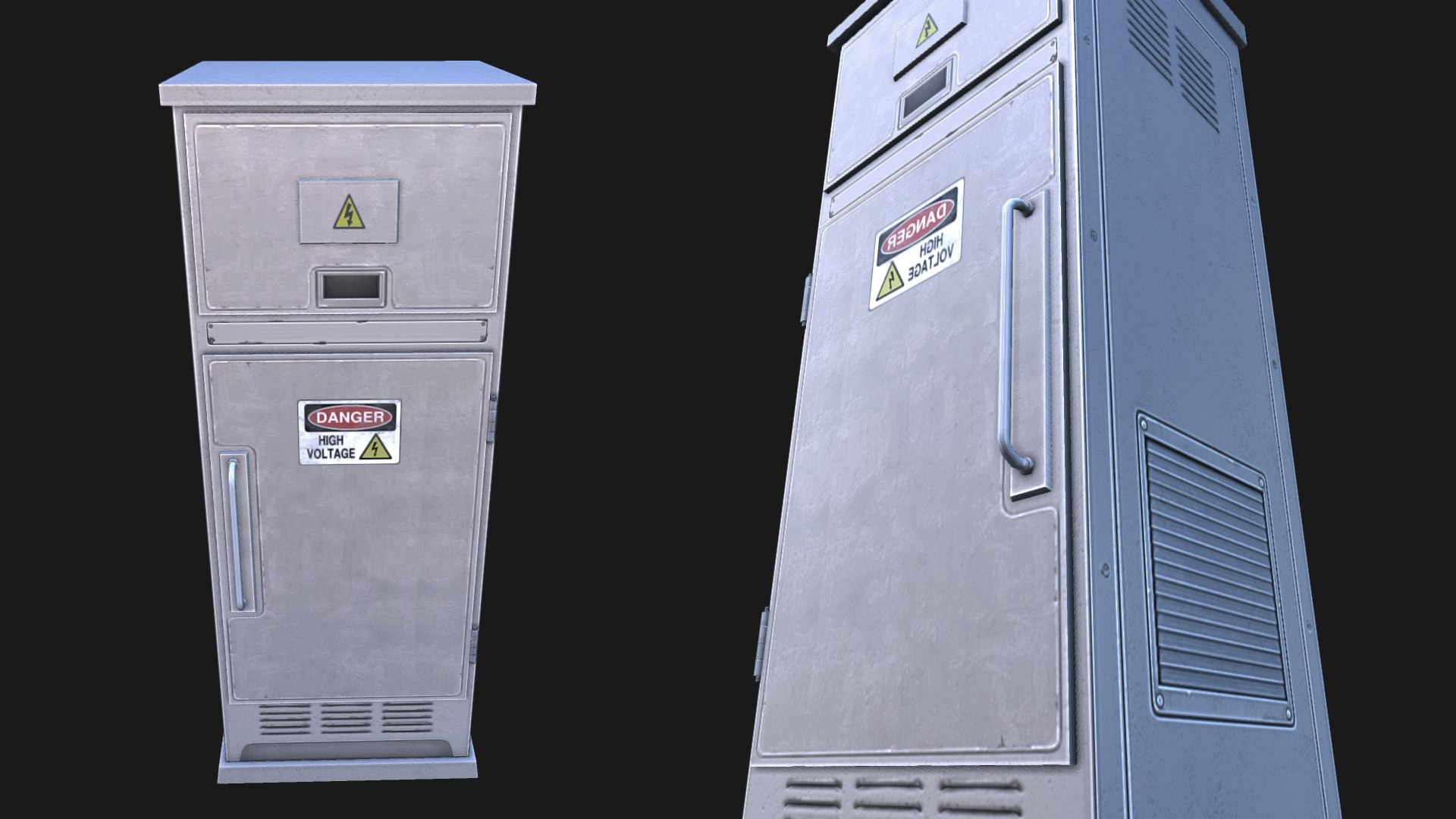3d Utility Boxes Model