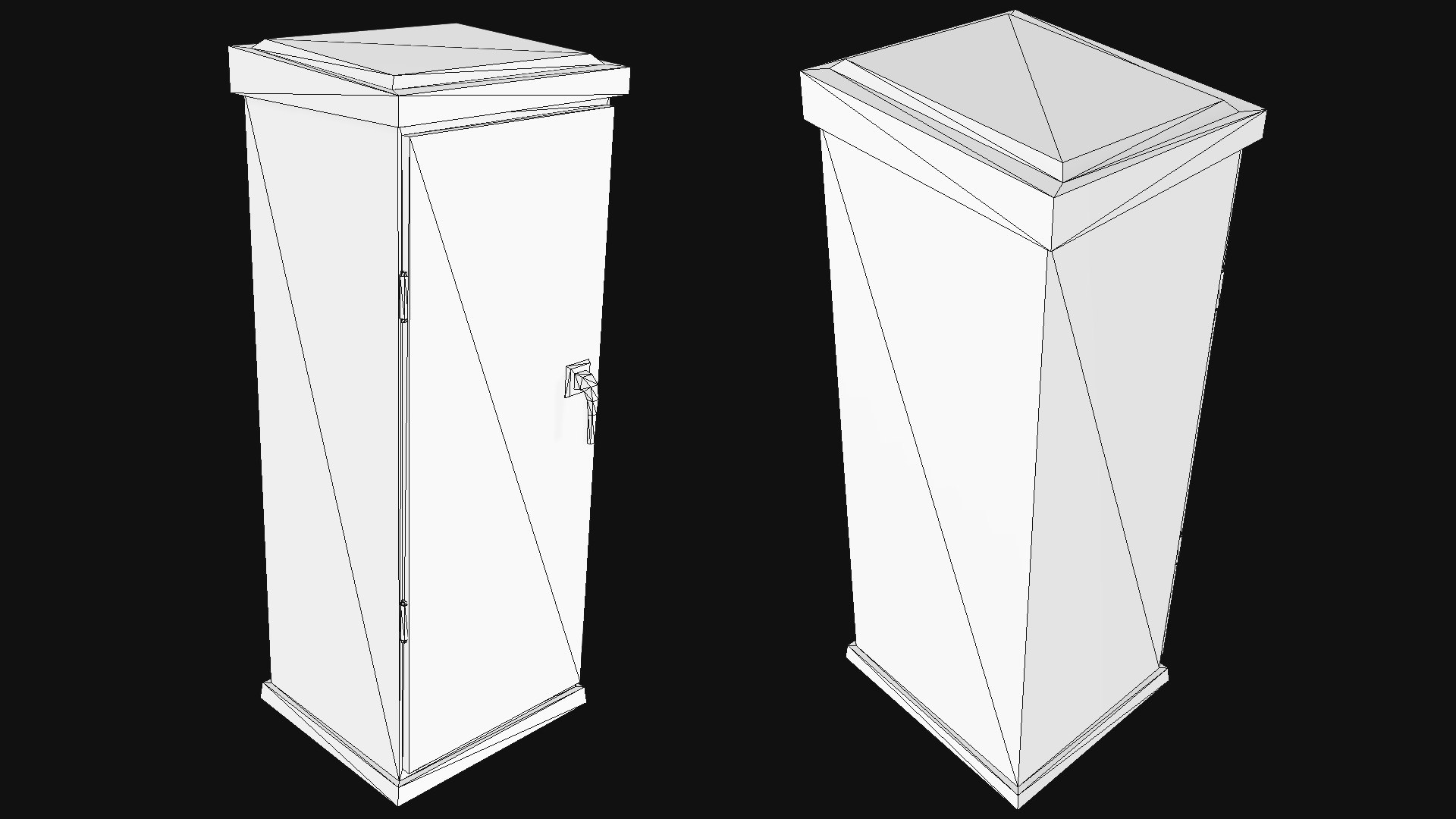3d Utility Boxes Model