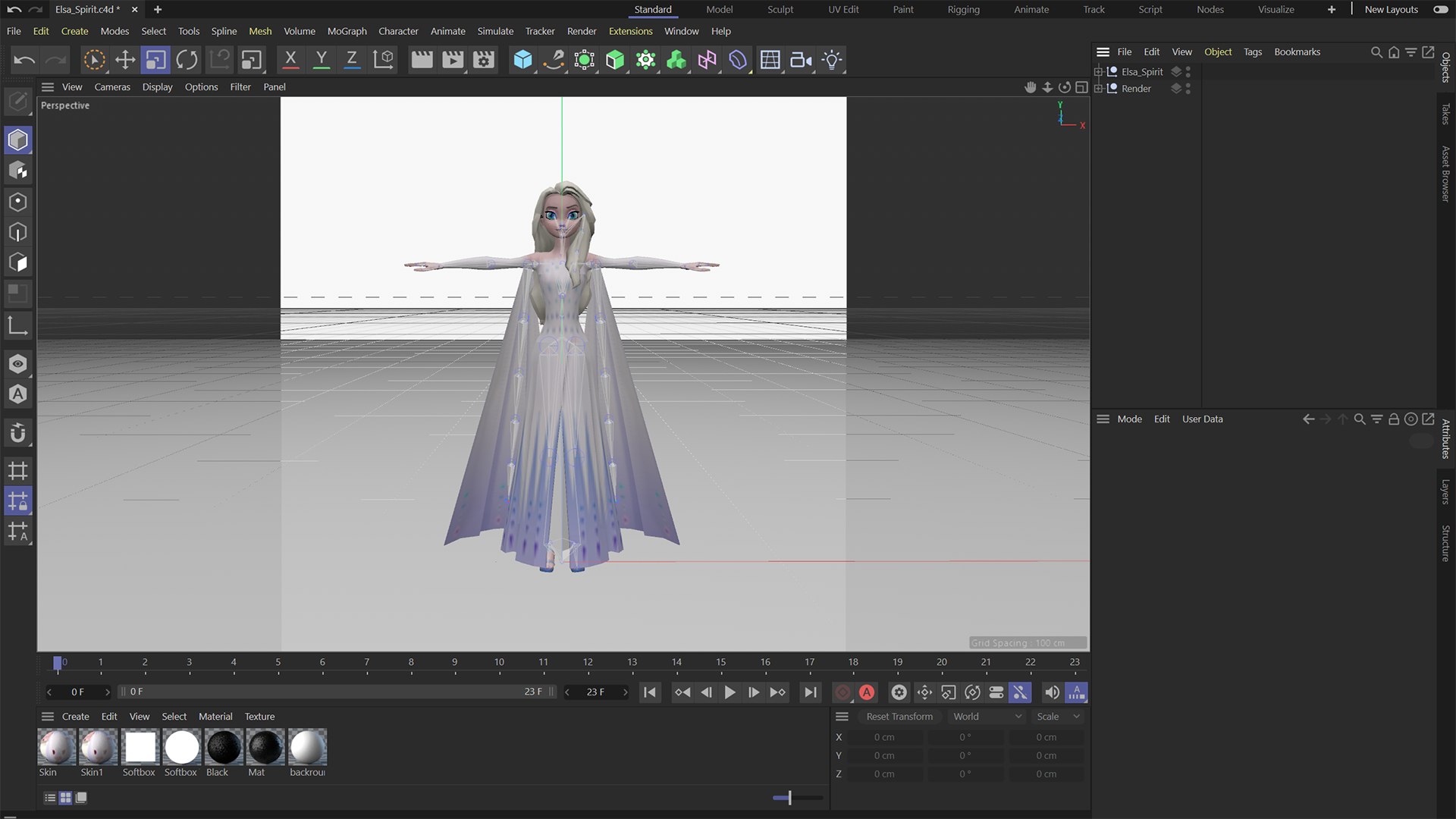 Elsa Spirit 3D model - TurboSquid 1845161