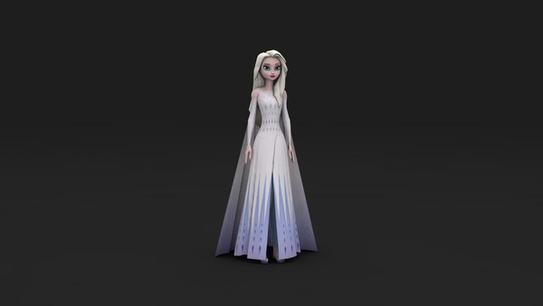 Elsa Spirit 3D model - TurboSquid 1845161