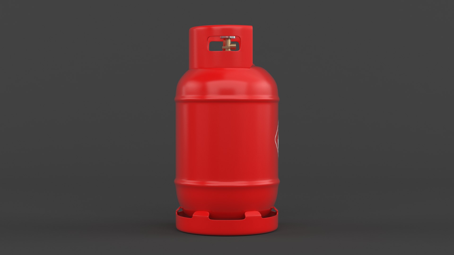 Gas Cylinder Model - TurboSquid 2196556