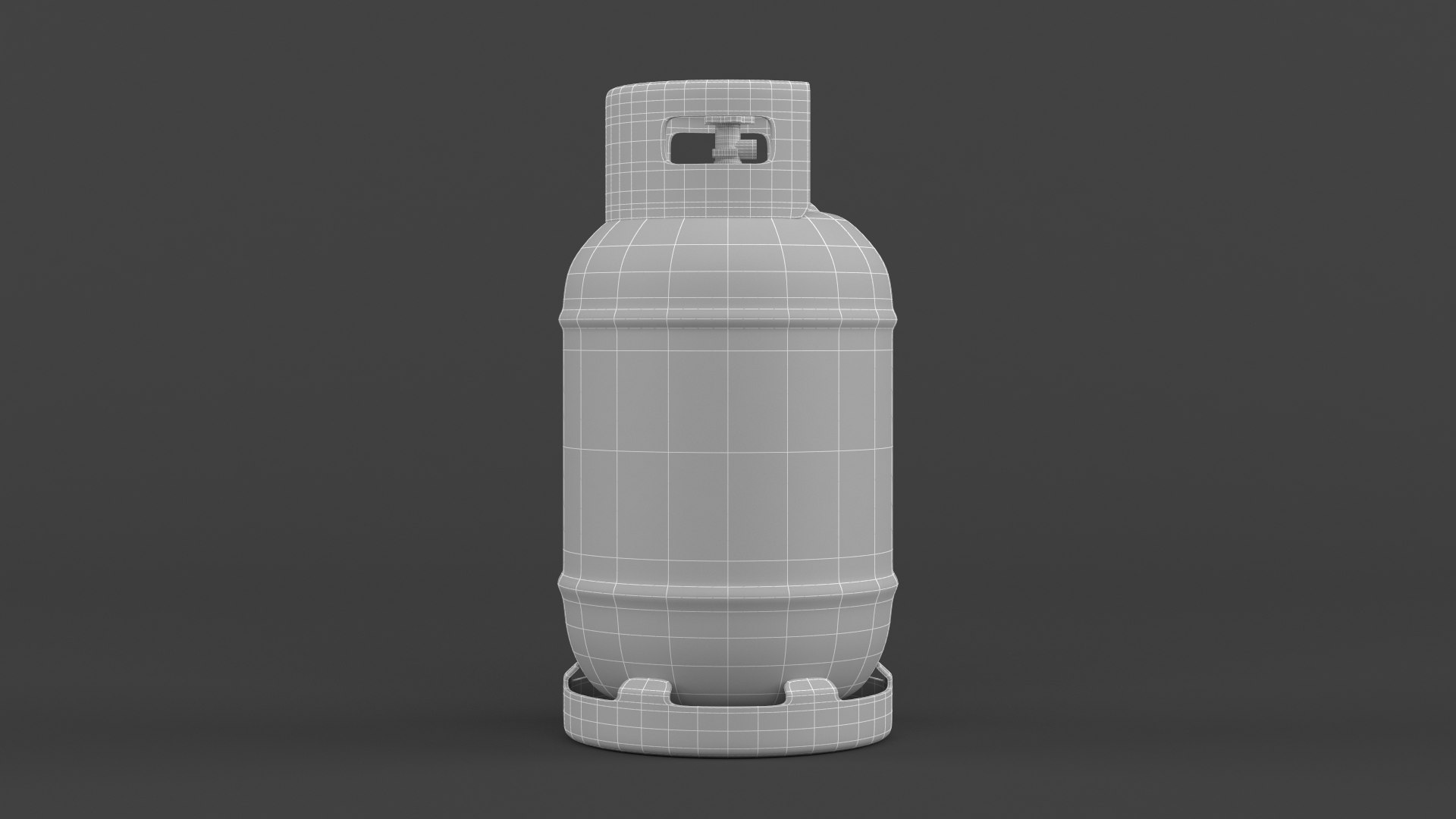 Gas Cylinder Model - TurboSquid 2196556