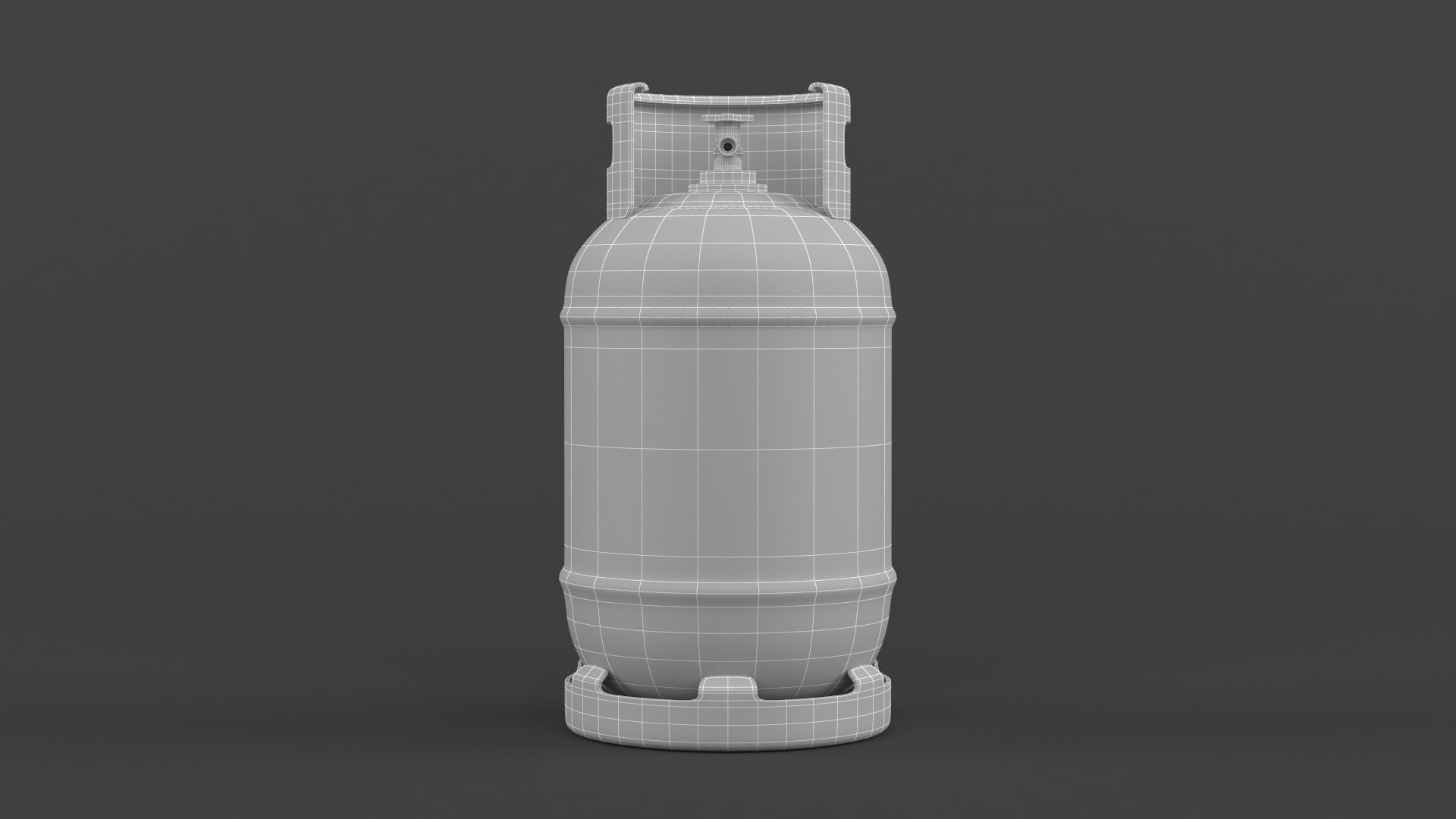 Gas Cylinder Model - TurboSquid 2196556