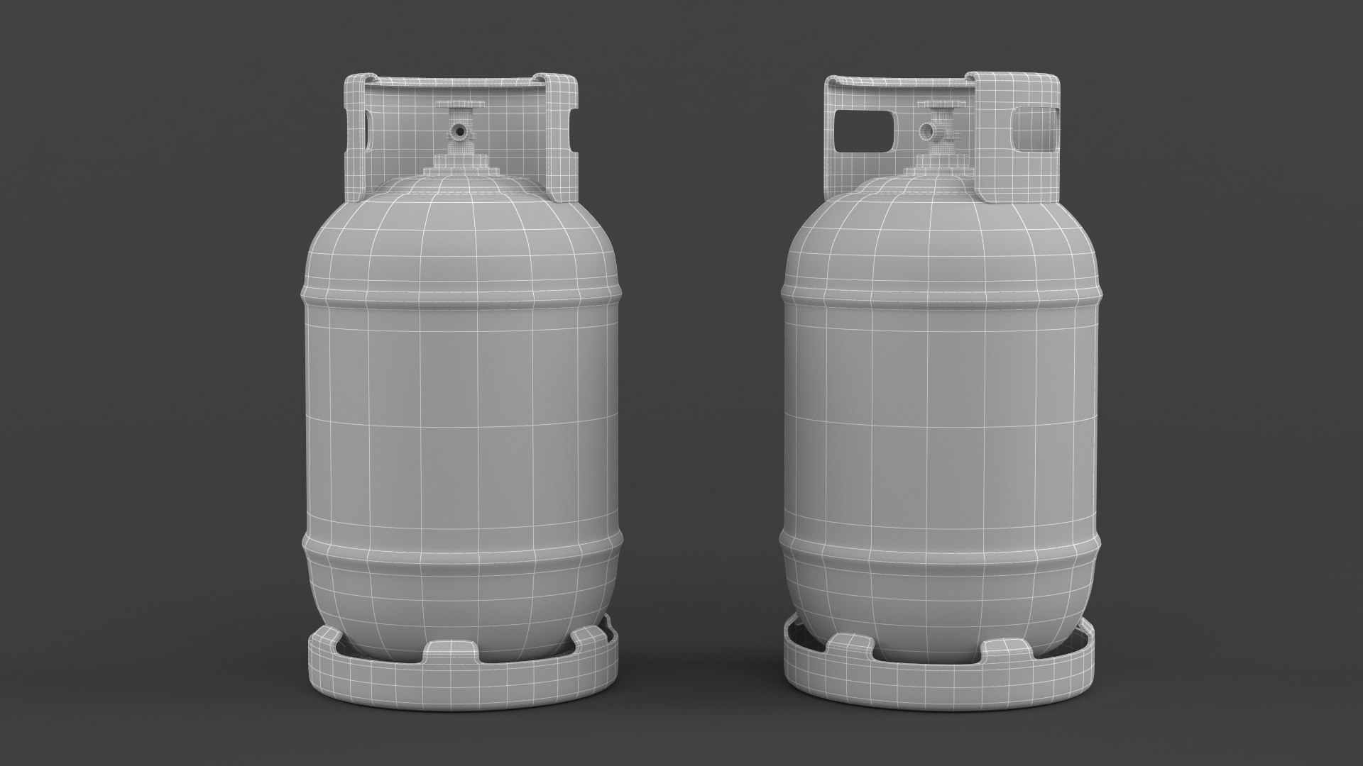 Gas Cylinder Model - TurboSquid 2196556