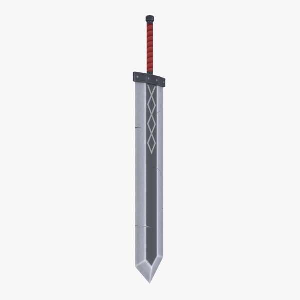 Stylized Fantasy Greatsword 3D model - TurboSquid 1758489