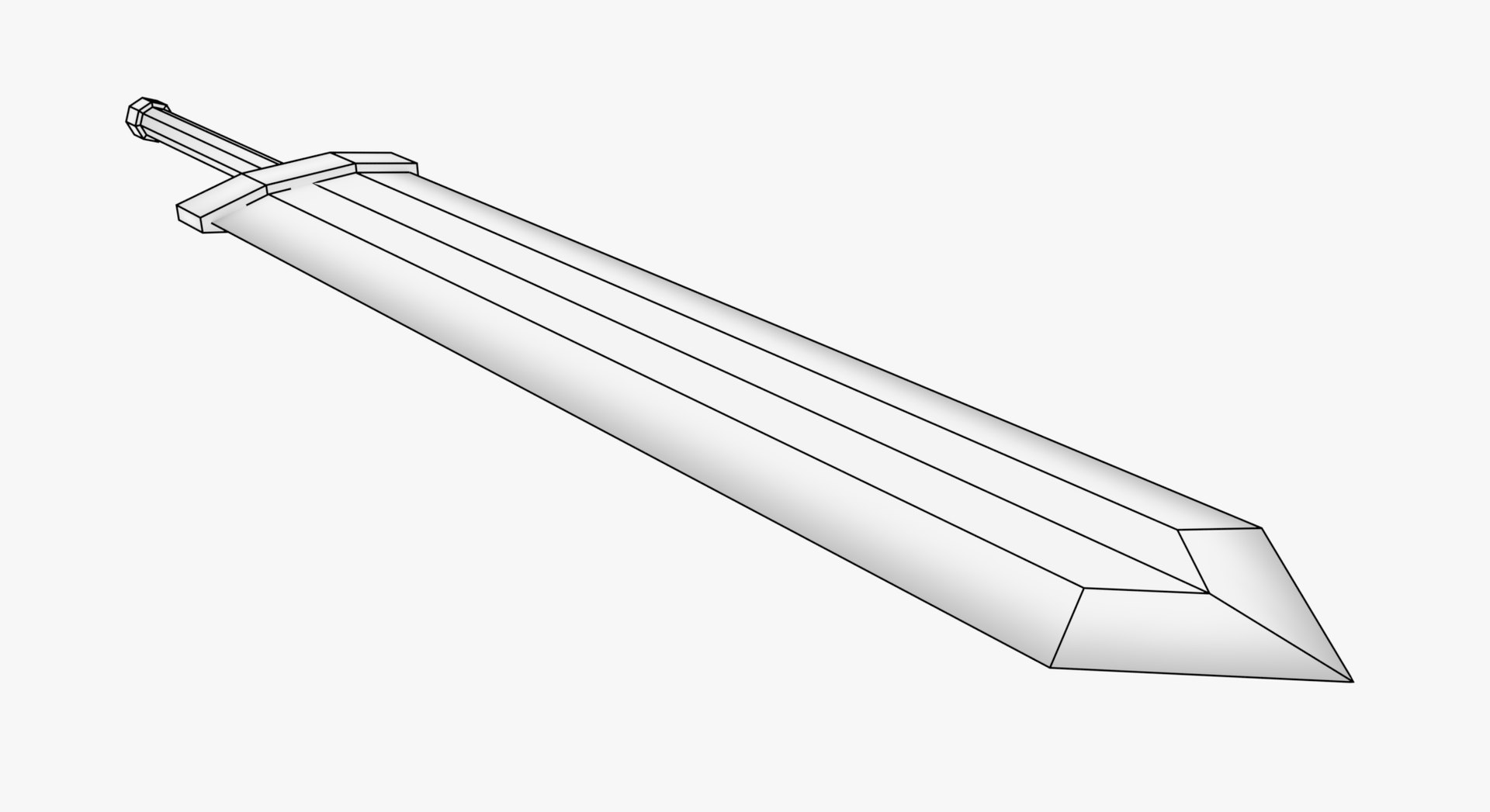 Stylized Fantasy Greatsword 3D Model - TurboSquid 1758489