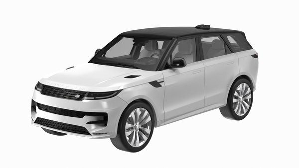 Light Grey Range Rover Sport SUV 20233Dモデル - TurboSquid 2108448