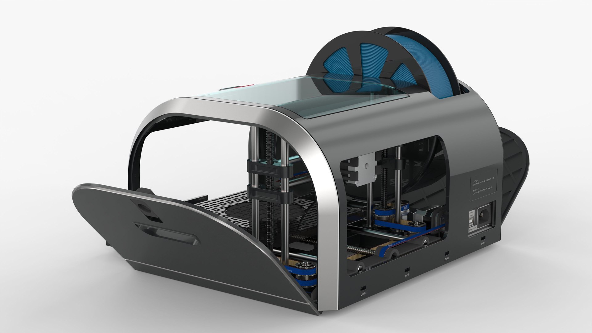 3D Printer Structure Model 3D - TurboSquid 1960120