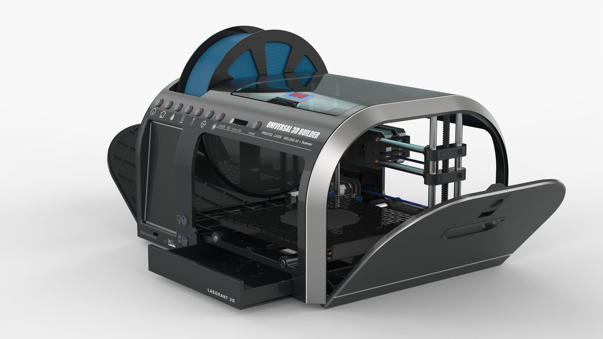 3D Printer Structure Model 3D - TurboSquid 1960120
