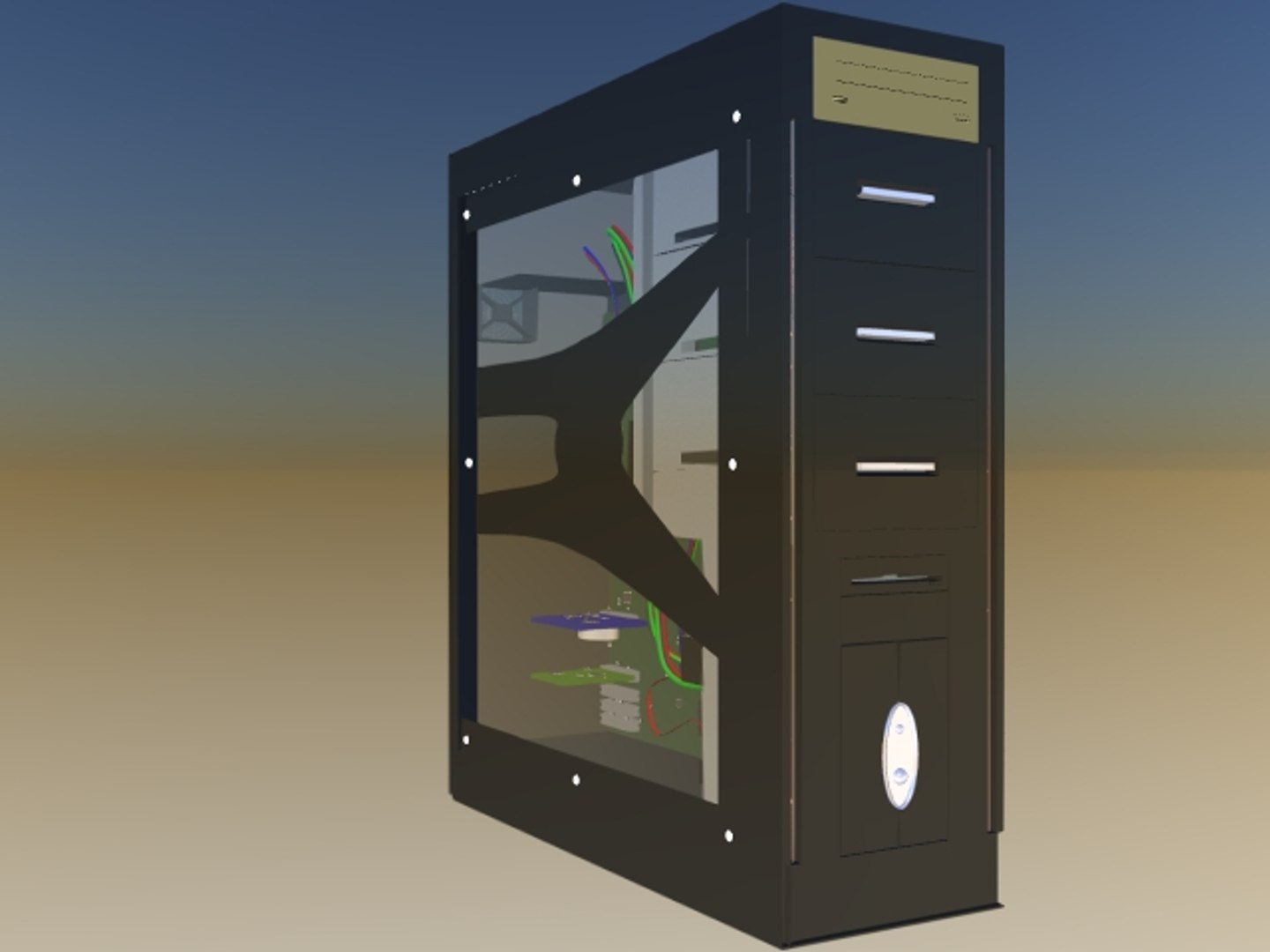 3d model computer
