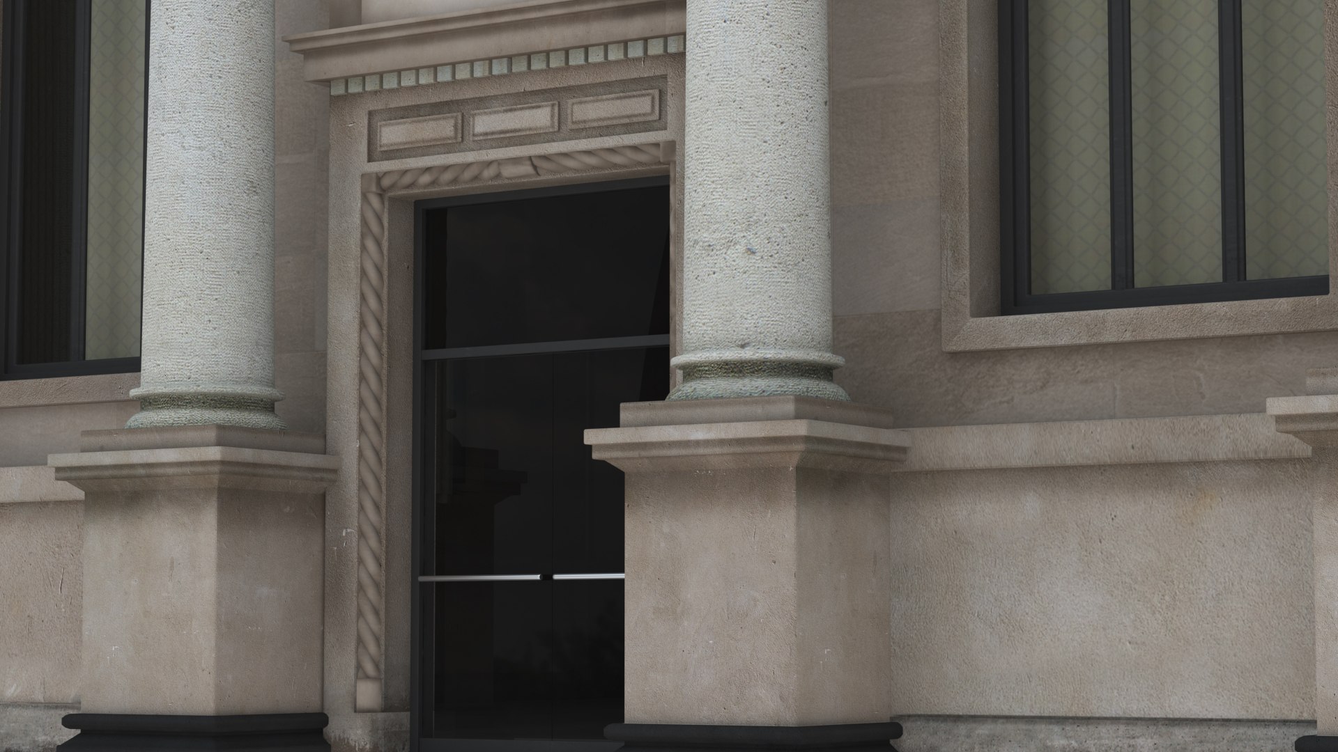 Classic Bank Building 3D Model - TurboSquid 2324021