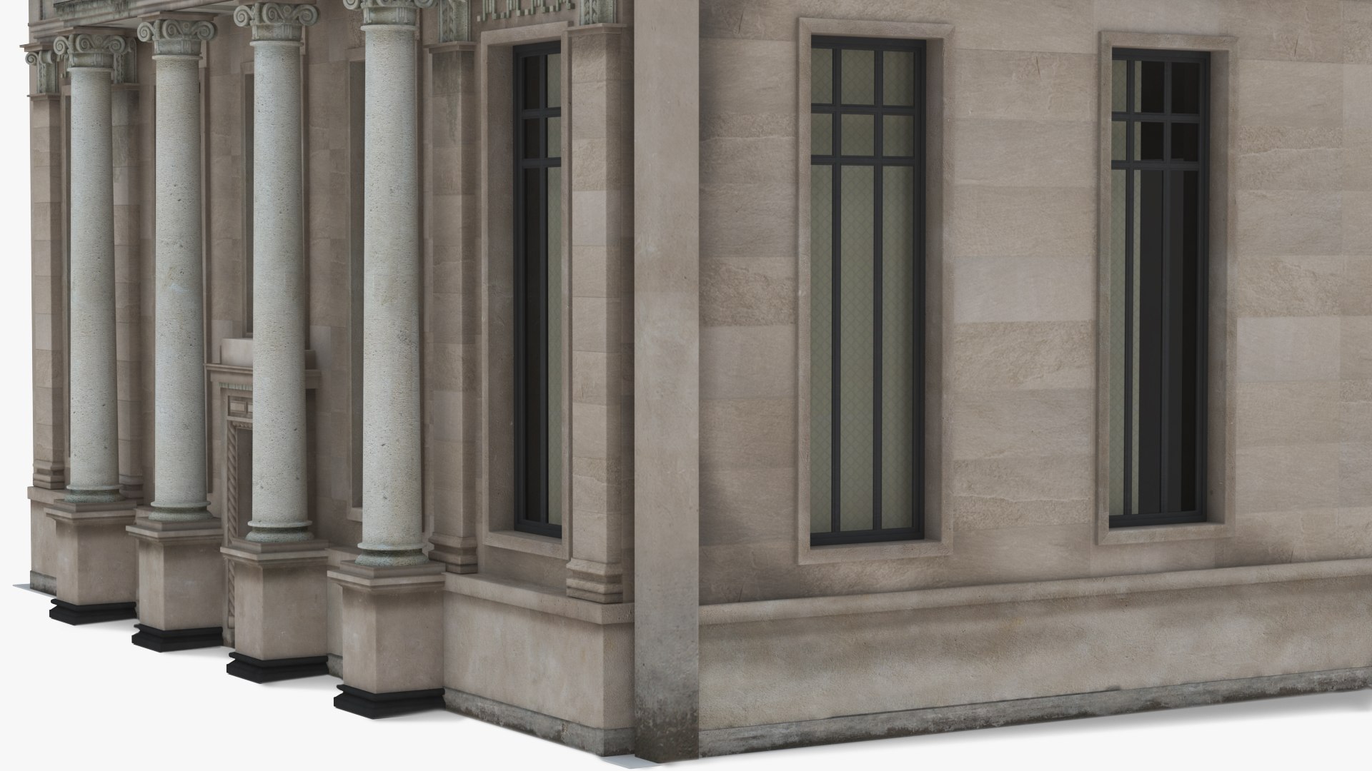 Classic Bank Building 3D Model - TurboSquid 2324021