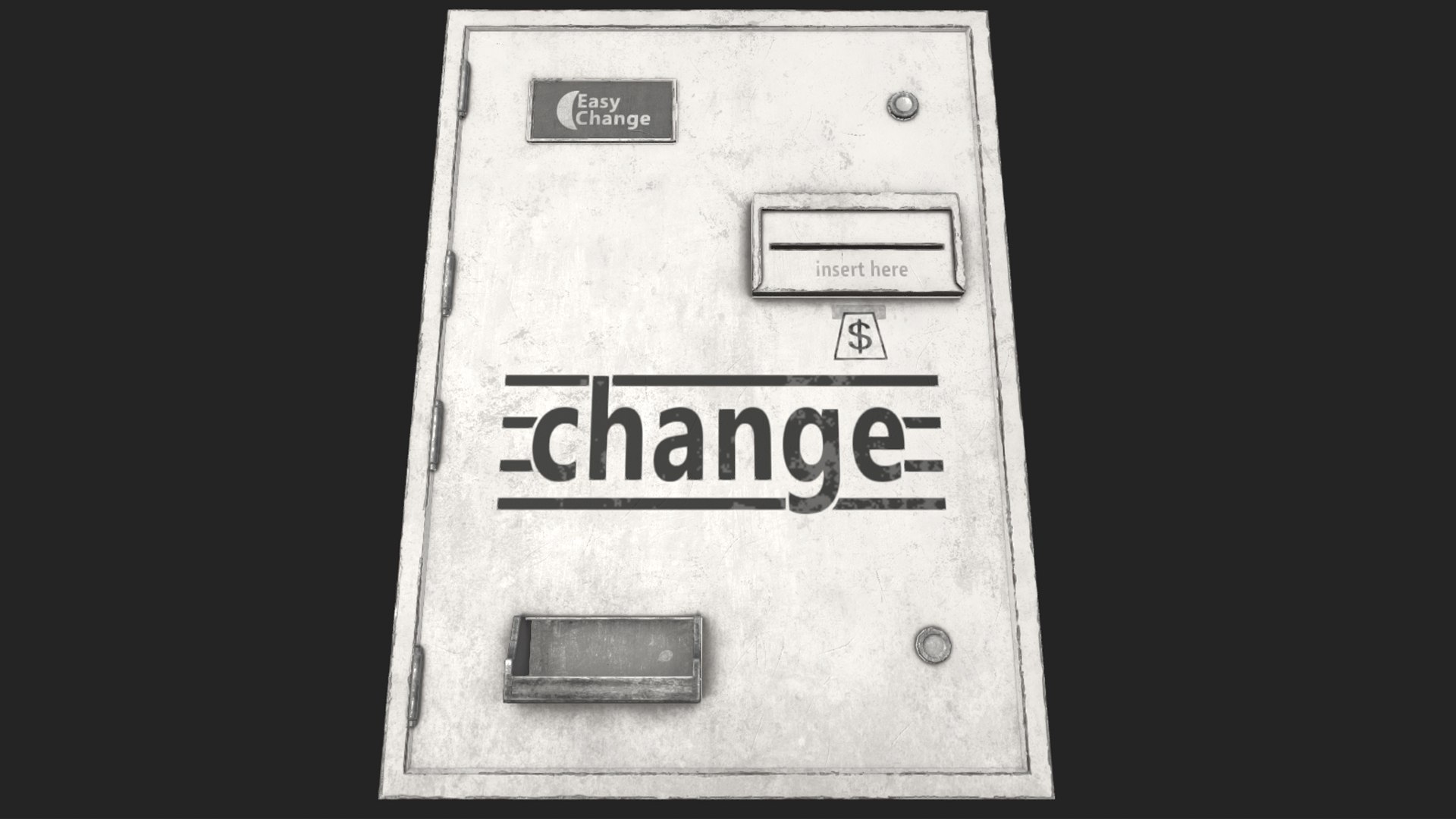 Change Machine Pbr Model - TurboSquid 1234454