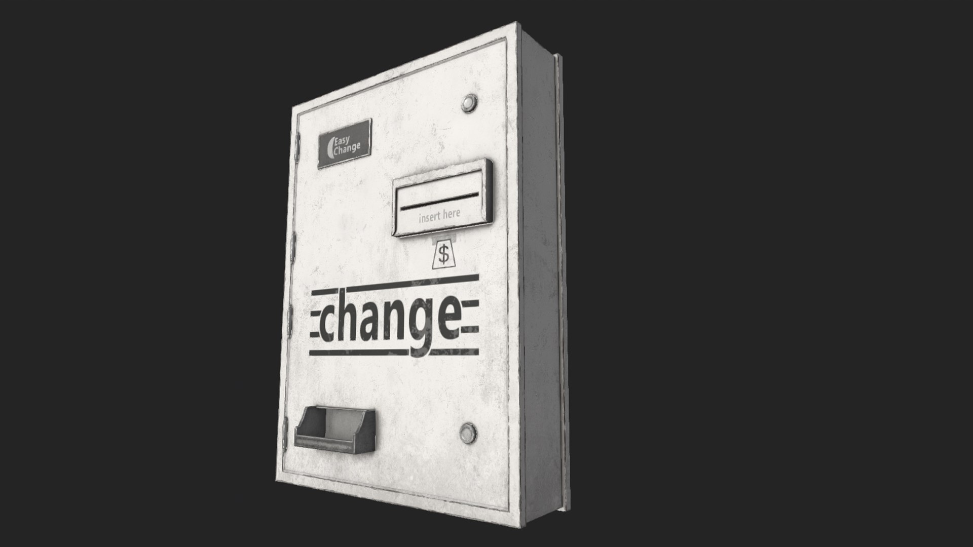 Change Machine Pbr Model - TurboSquid 1234454
