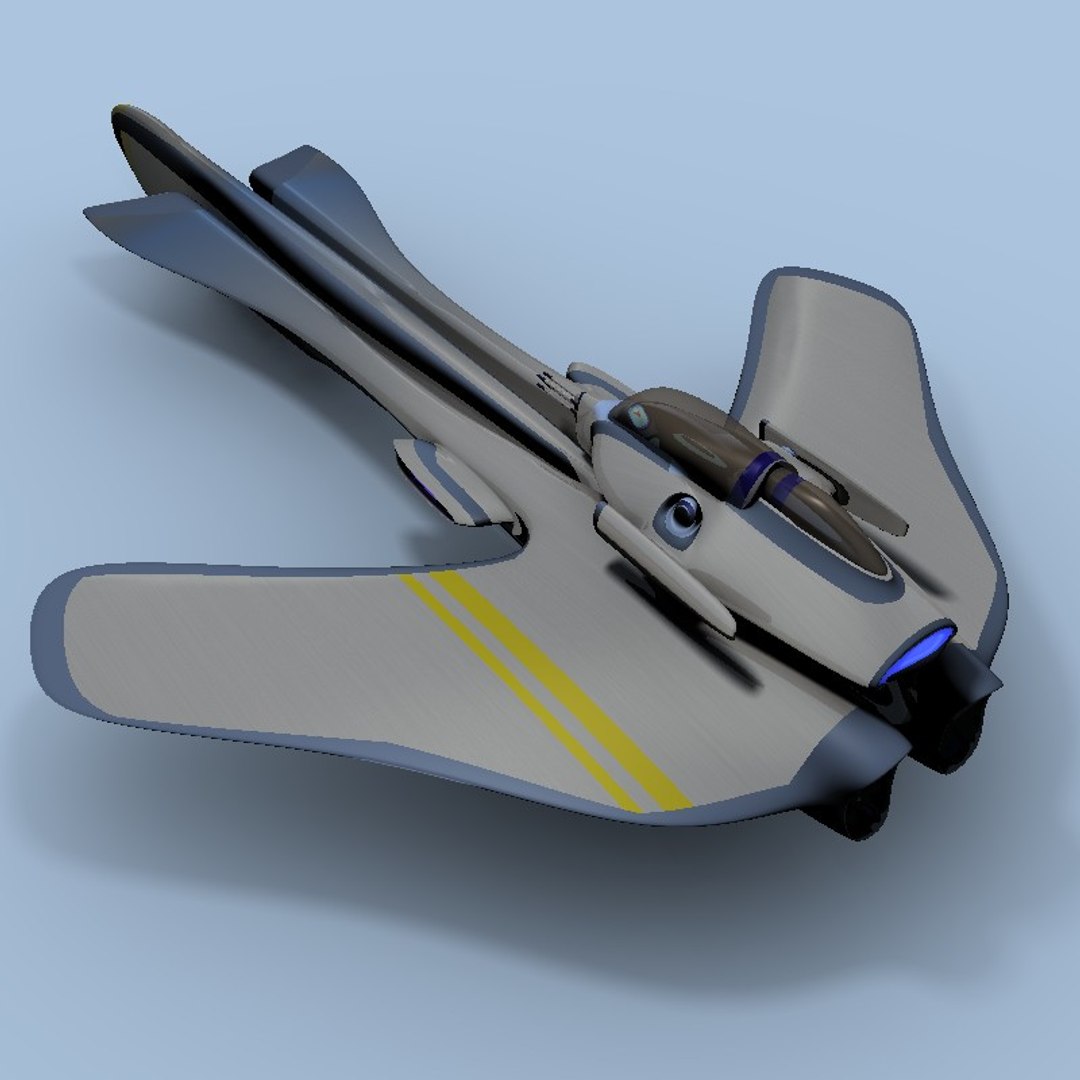 light interceptor r - 3d model