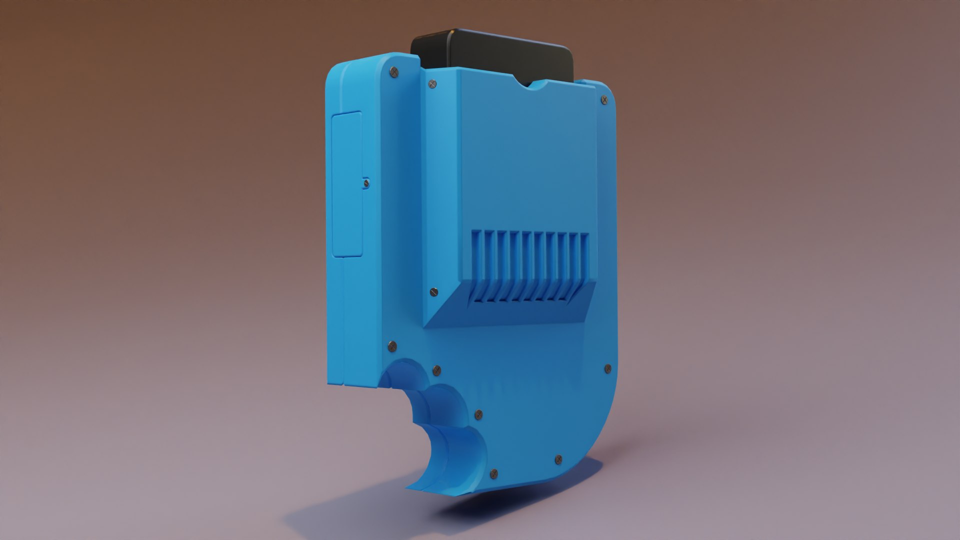 Custom Game Boy Console 3D Model Model - TurboSquid 2126192