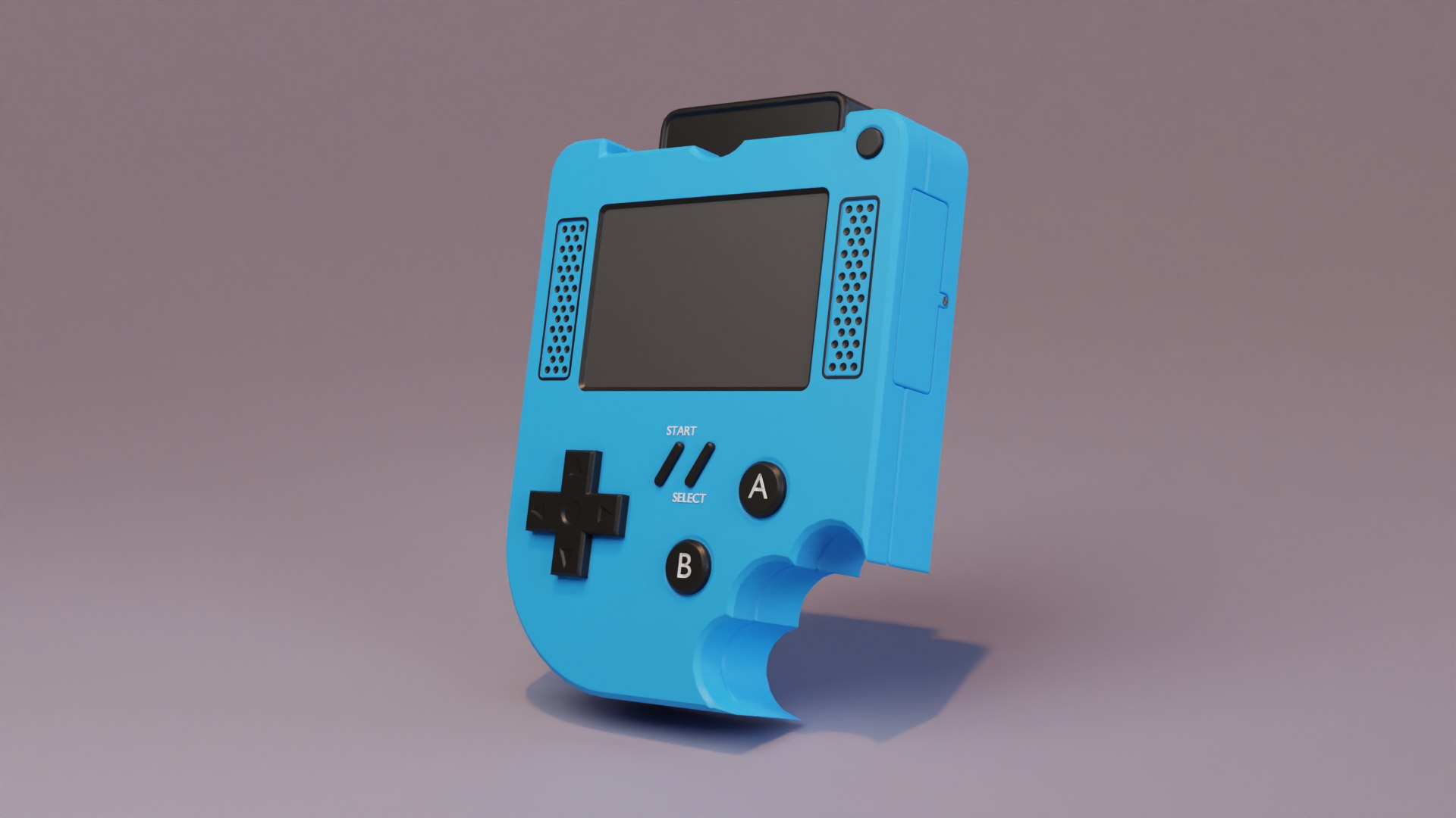 Custom Game Boy Console 3D Model Model - TurboSquid 2126192
