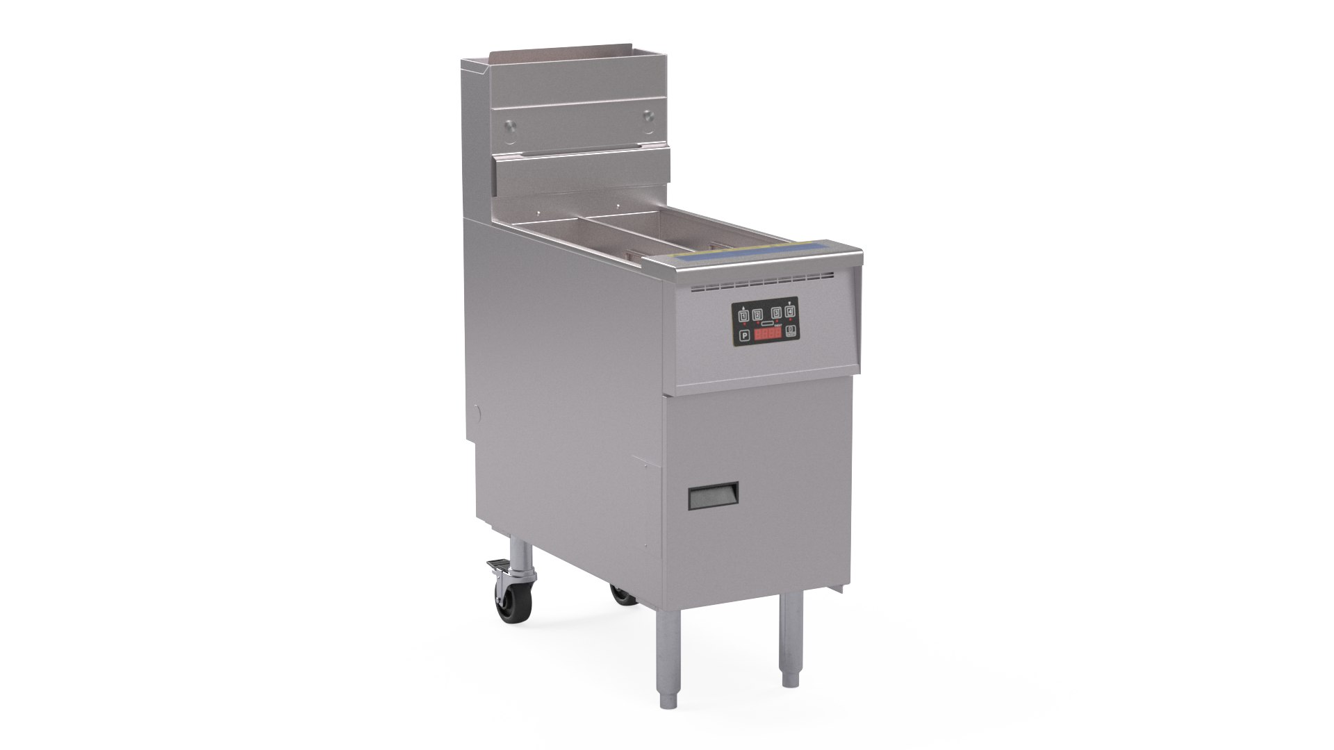 Anets AGP55T Twin Vat Deep Fryer 3D Model - TurboSquid 2194448