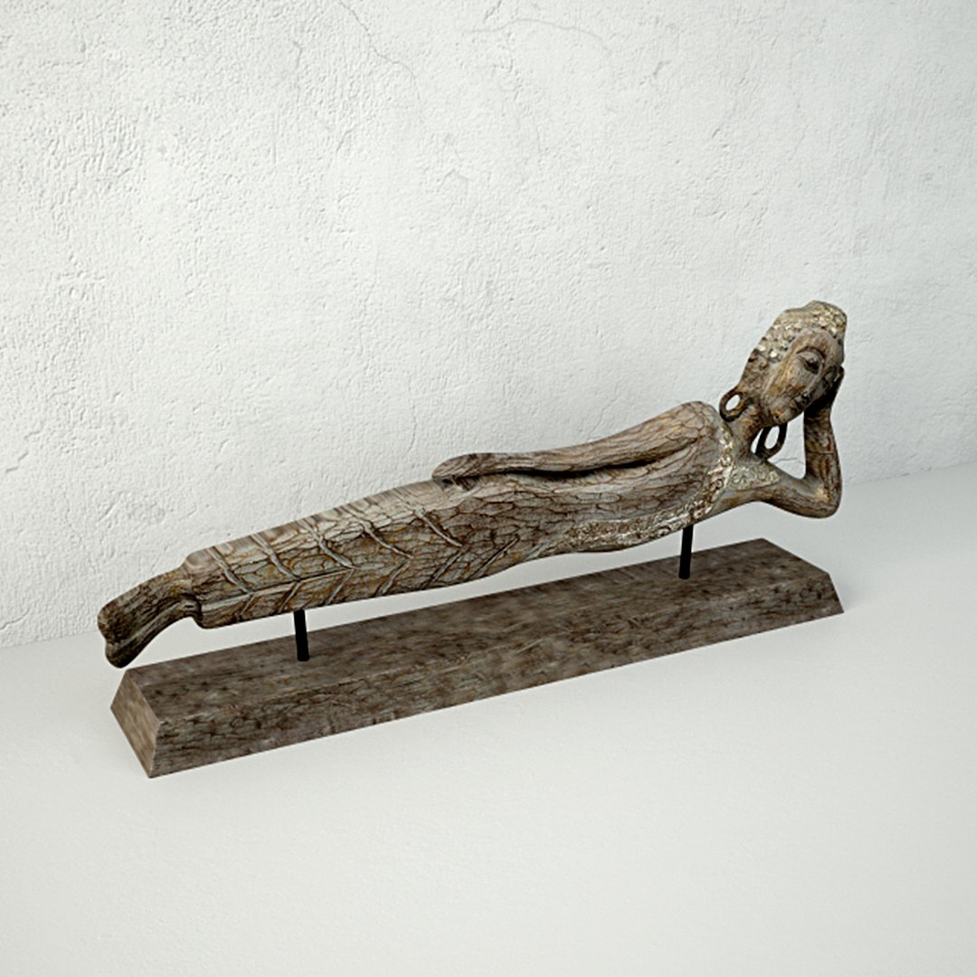 3D Floating Buddha Figurine - TurboSquid 1200774