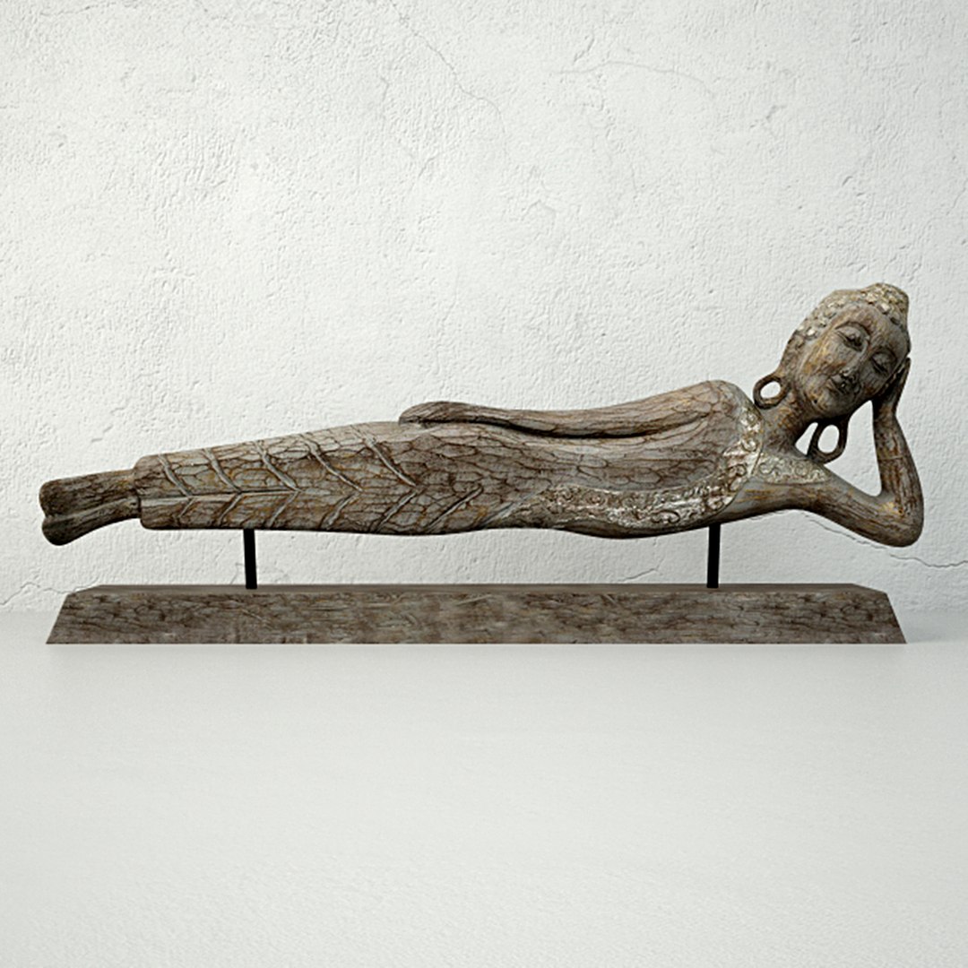 3D Floating Buddha Figurine - TurboSquid 1200774