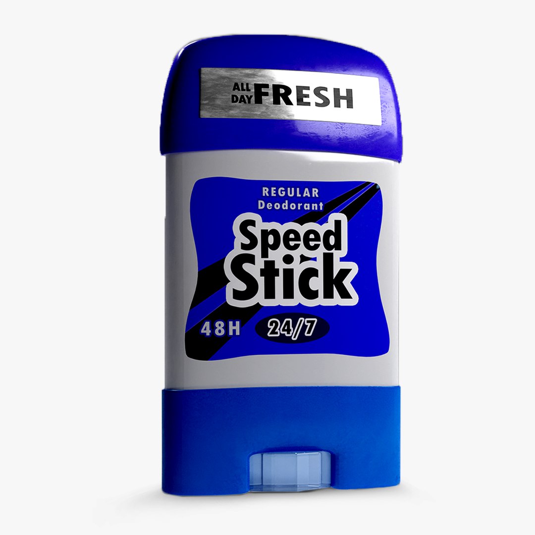 Speed Stick Deodorant 3D model - TurboSquid 2091076