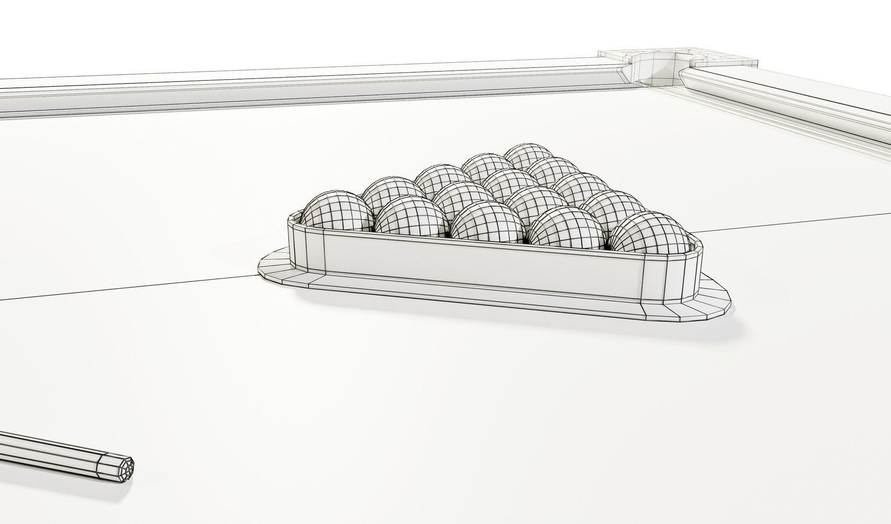 3D pool table - TurboSquid 1496652