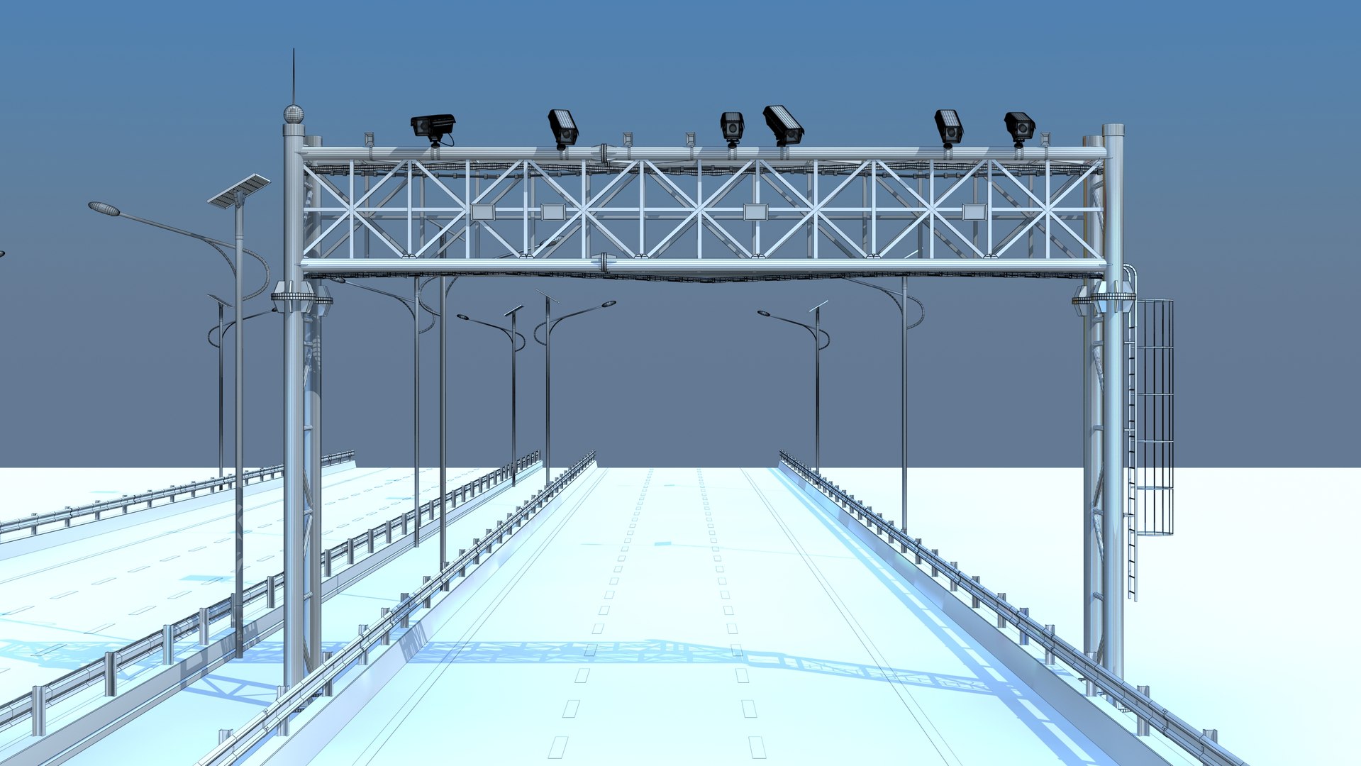 Highway Sign 3D Model - TurboSquid 2387416
