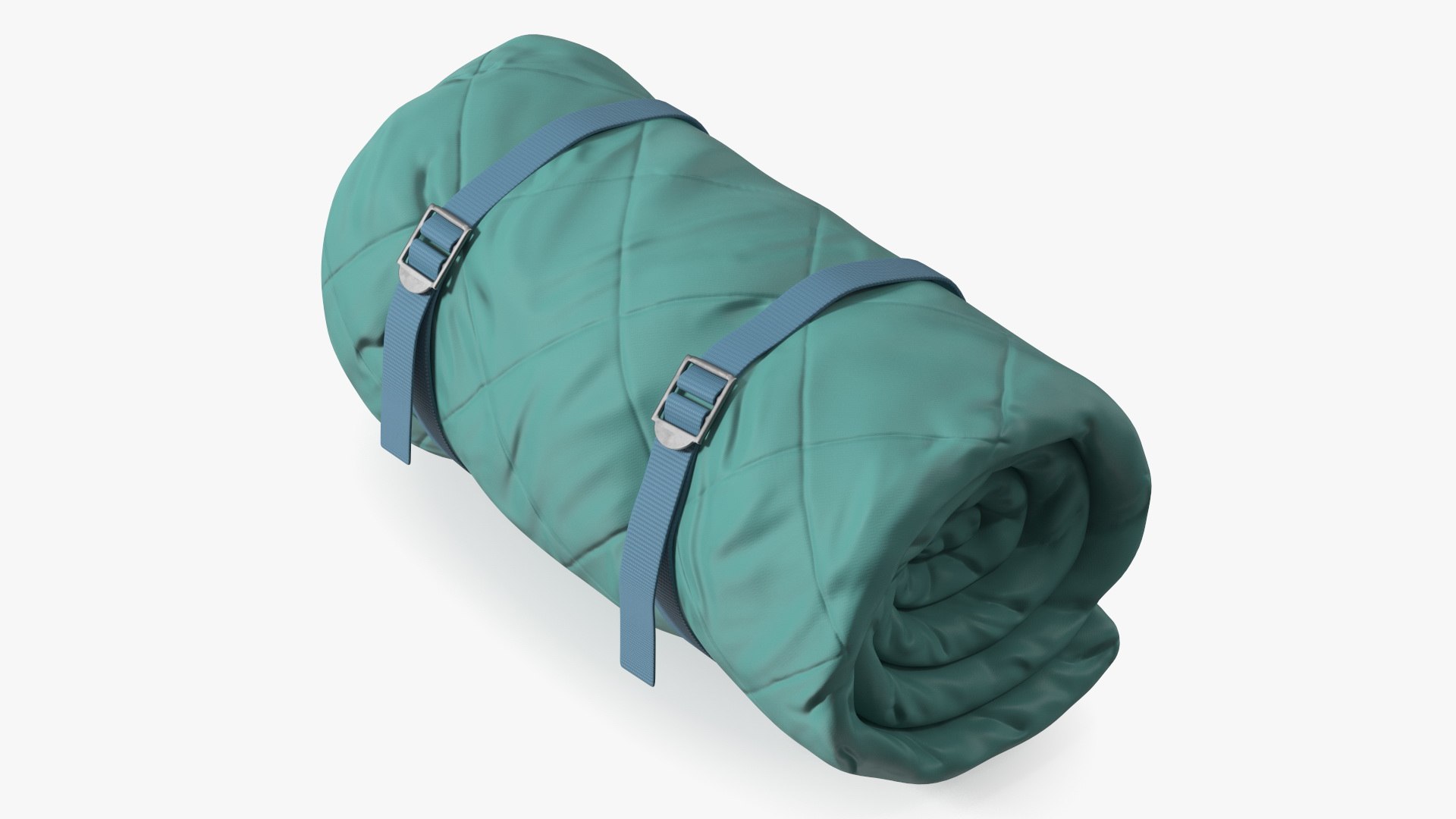 rolled sleeping bag