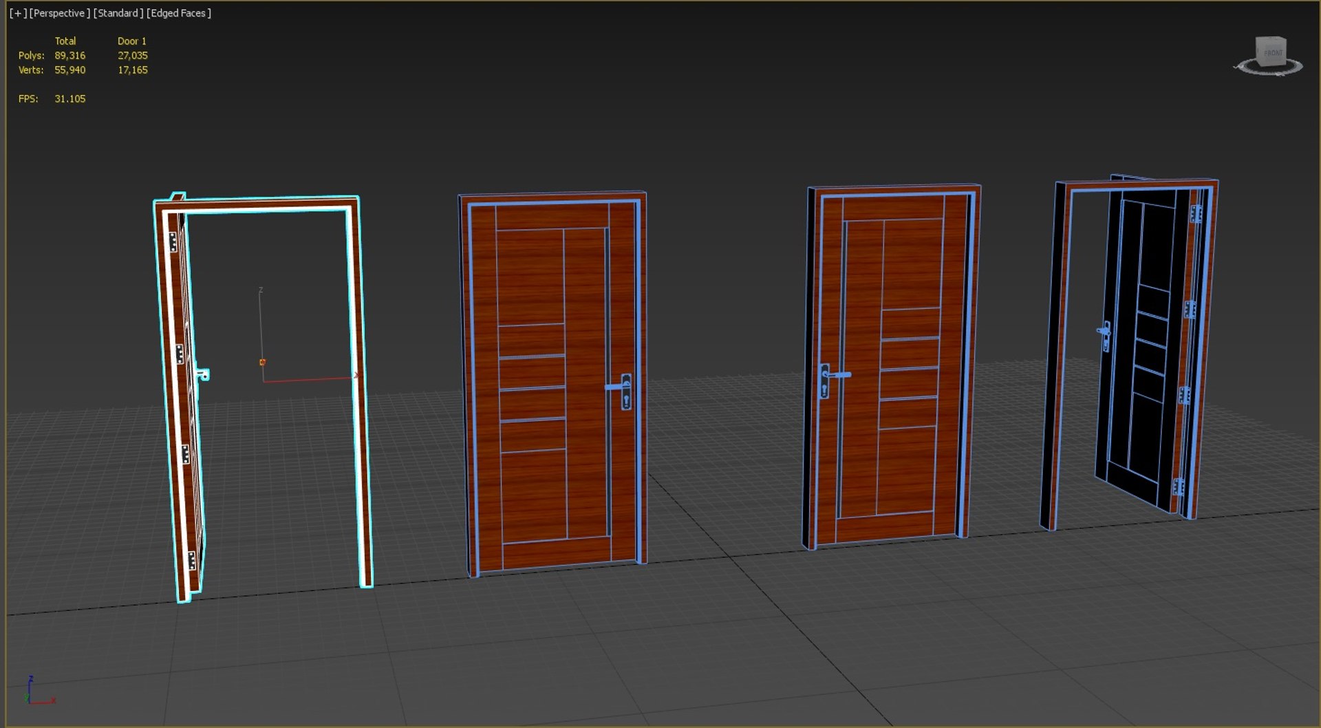 3D Door Design 67 - TurboSquid 2213919