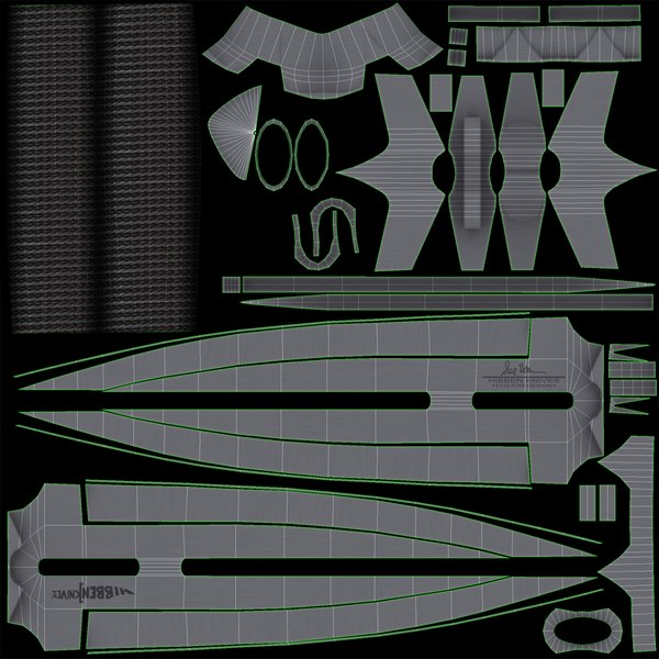 gil double shadow dagger 3d model