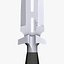 gil double shadow dagger 3d model