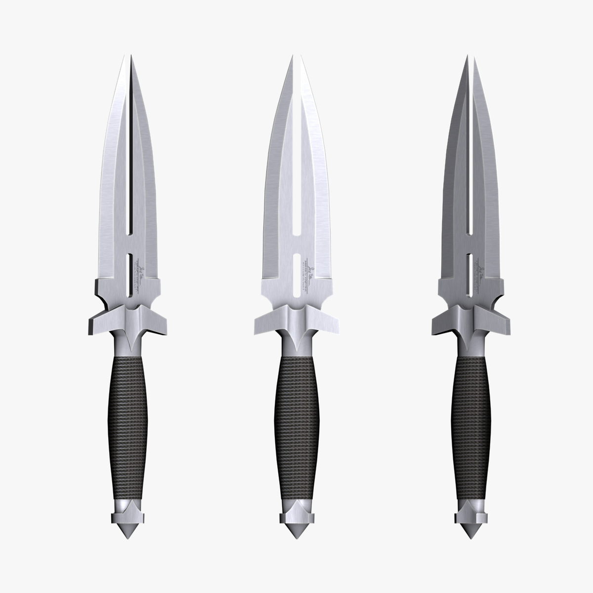 gil double shadow dagger 3d model