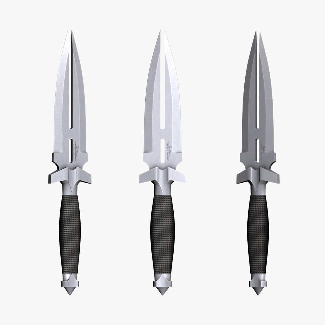 gil double shadow dagger 3d model